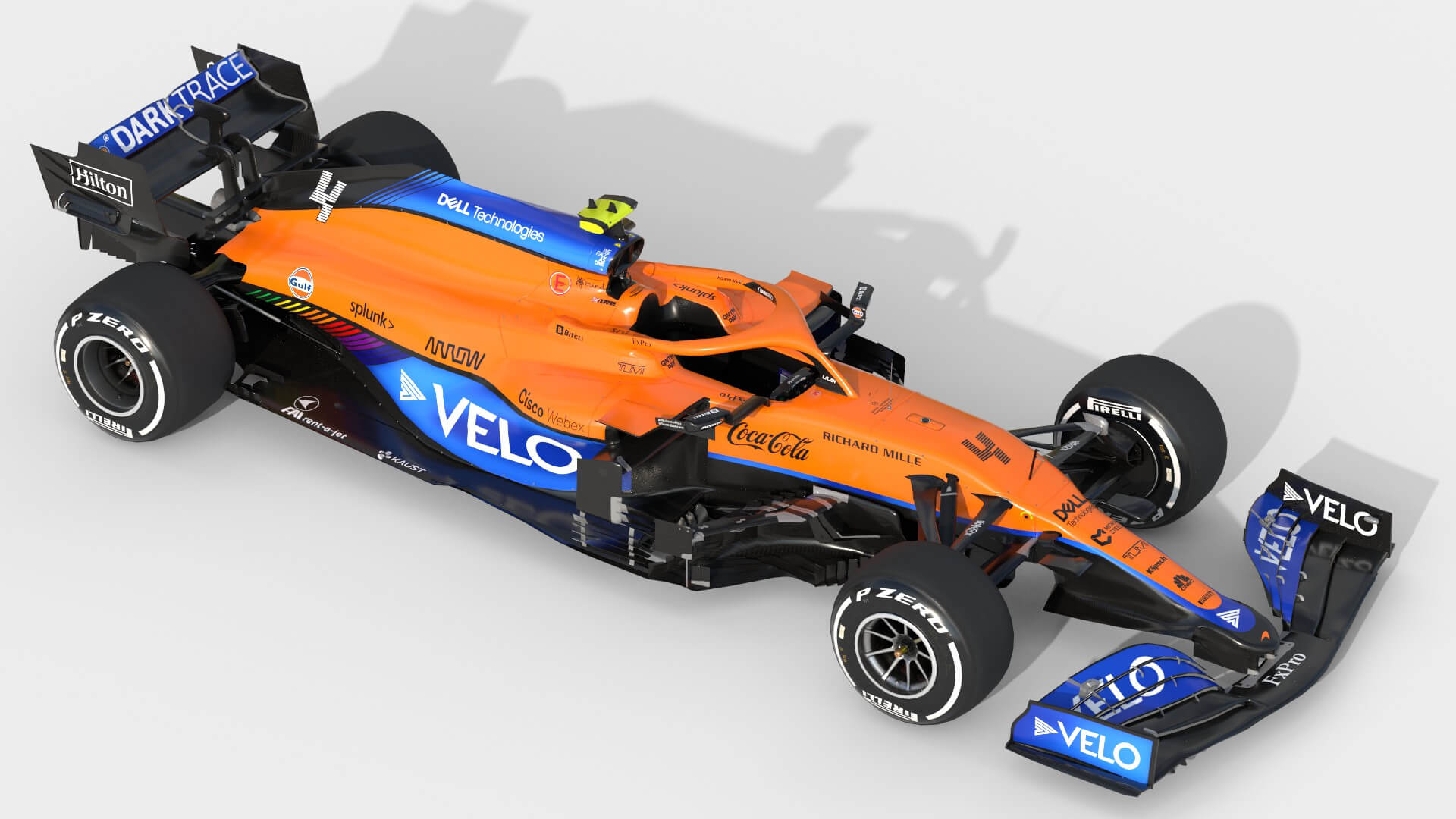 F1 McLaren Mcl35M 2021 - 3D Model by Cactus3D