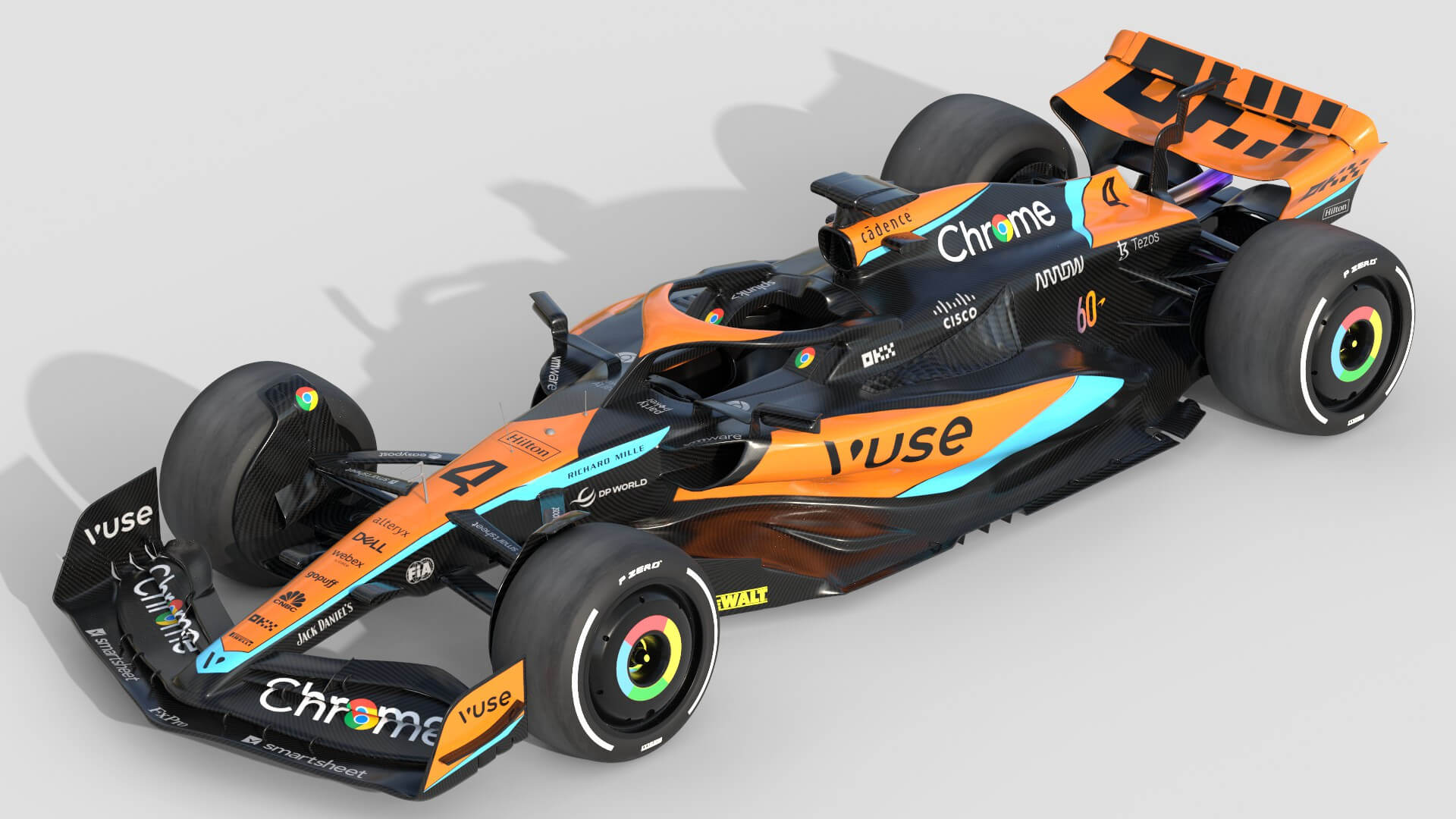 F1 McLaren MCL60 2023 - 3D Model by Cactus3D