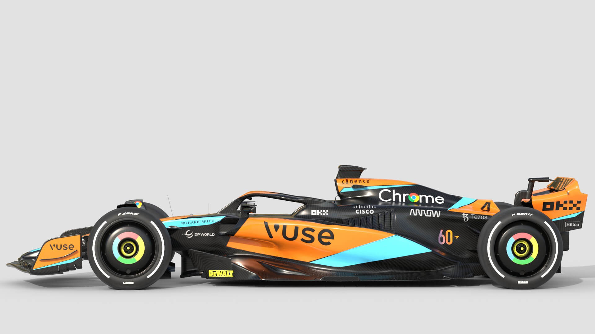 F1 McLaren MCL60 2023 - 3D Model by Cactus3D