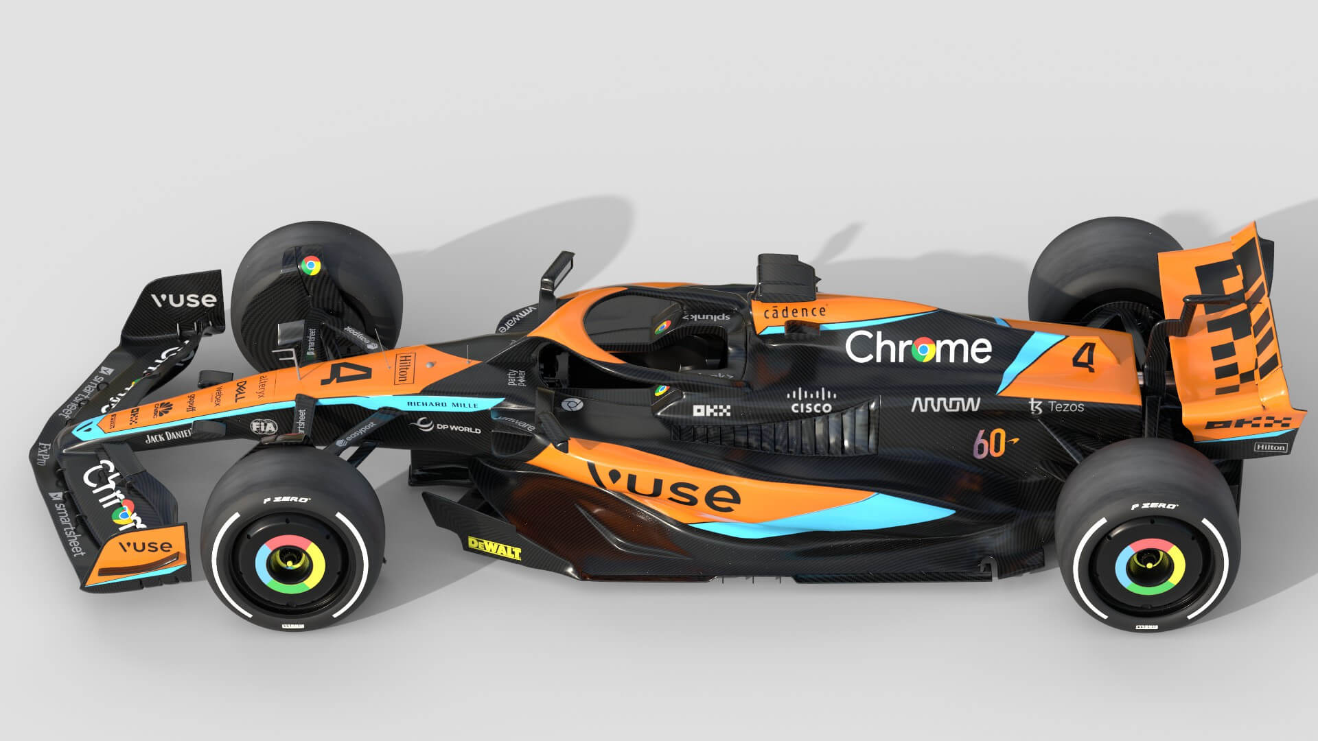 F1 McLaren MCL60 2023 - 3D Model by Cactus3D
