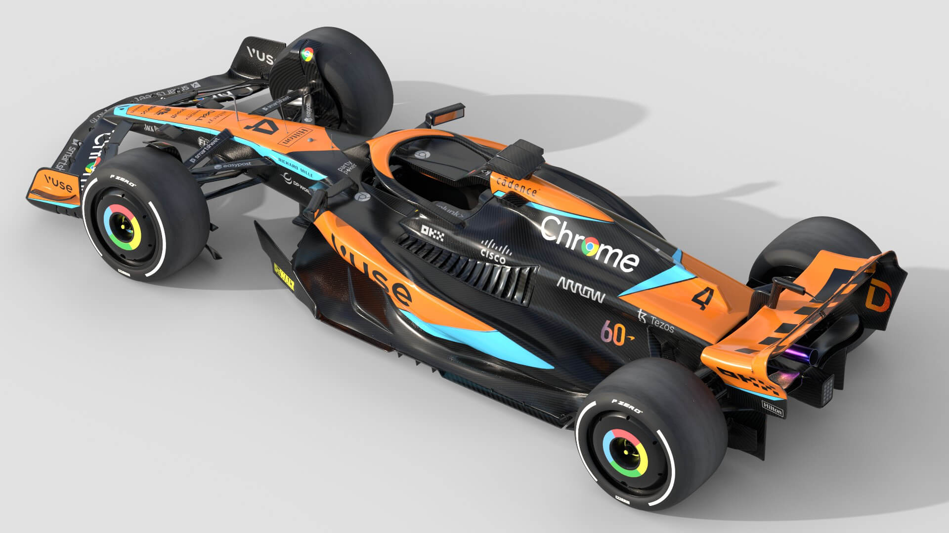 F1 McLaren MCL60 2023 - 3D Model by Cactus3D
