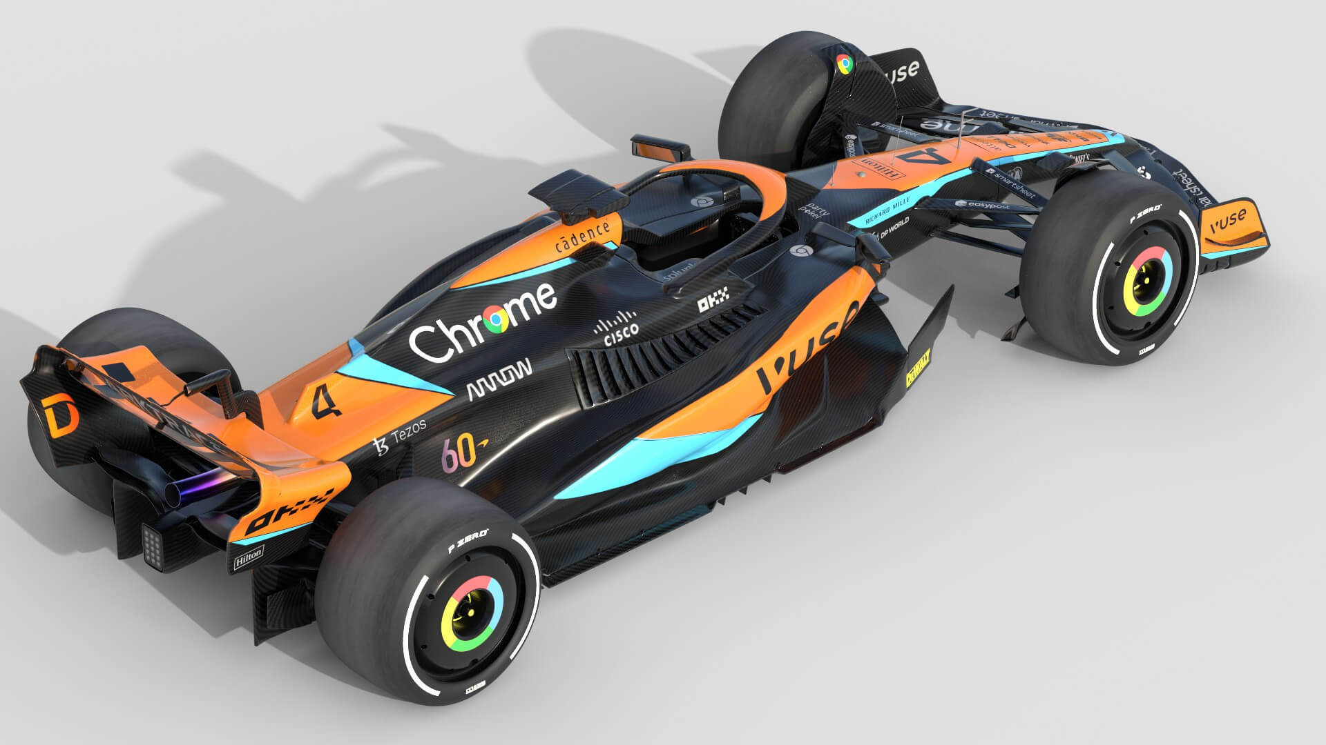 F1 McLaren MCL60 2023 - 3D Model by Cactus3D