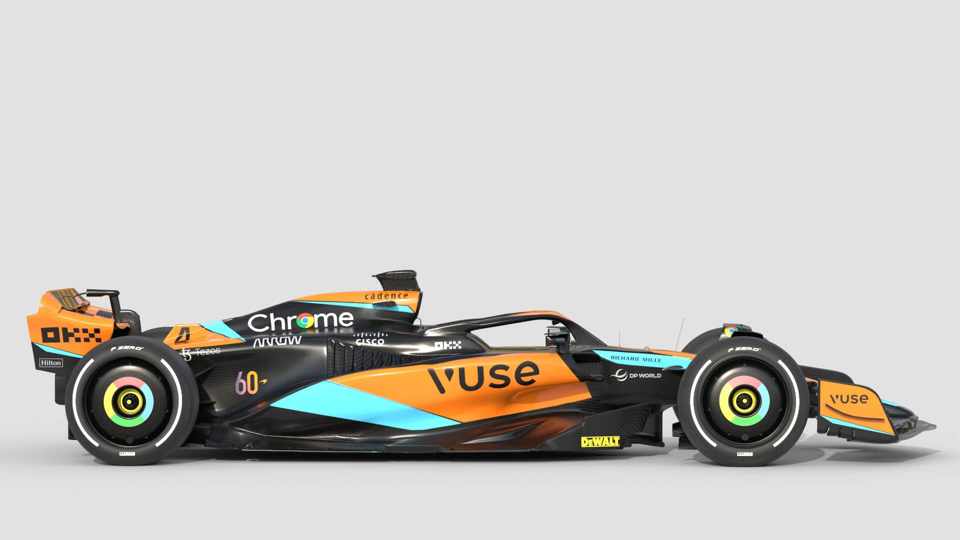 F1 McLaren MCL60 2023 - 3D Model by Cactus3D