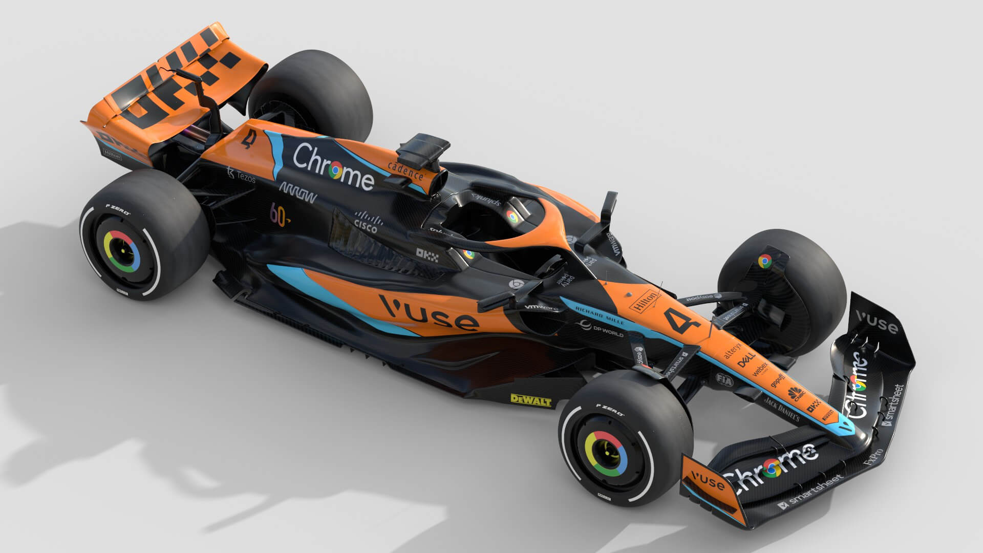 F1 McLaren MCL60 2023 - 3D Model by Cactus3D