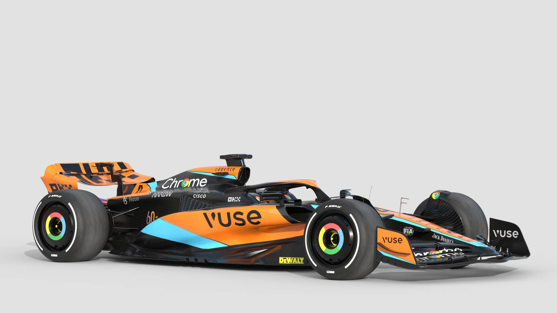 F1 McLaren MCL60 2023 - 3D Model by Cactus3D