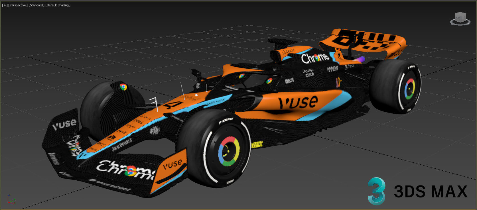 F1 McLaren MCL60 2023 - 3D Model by Cactus3D