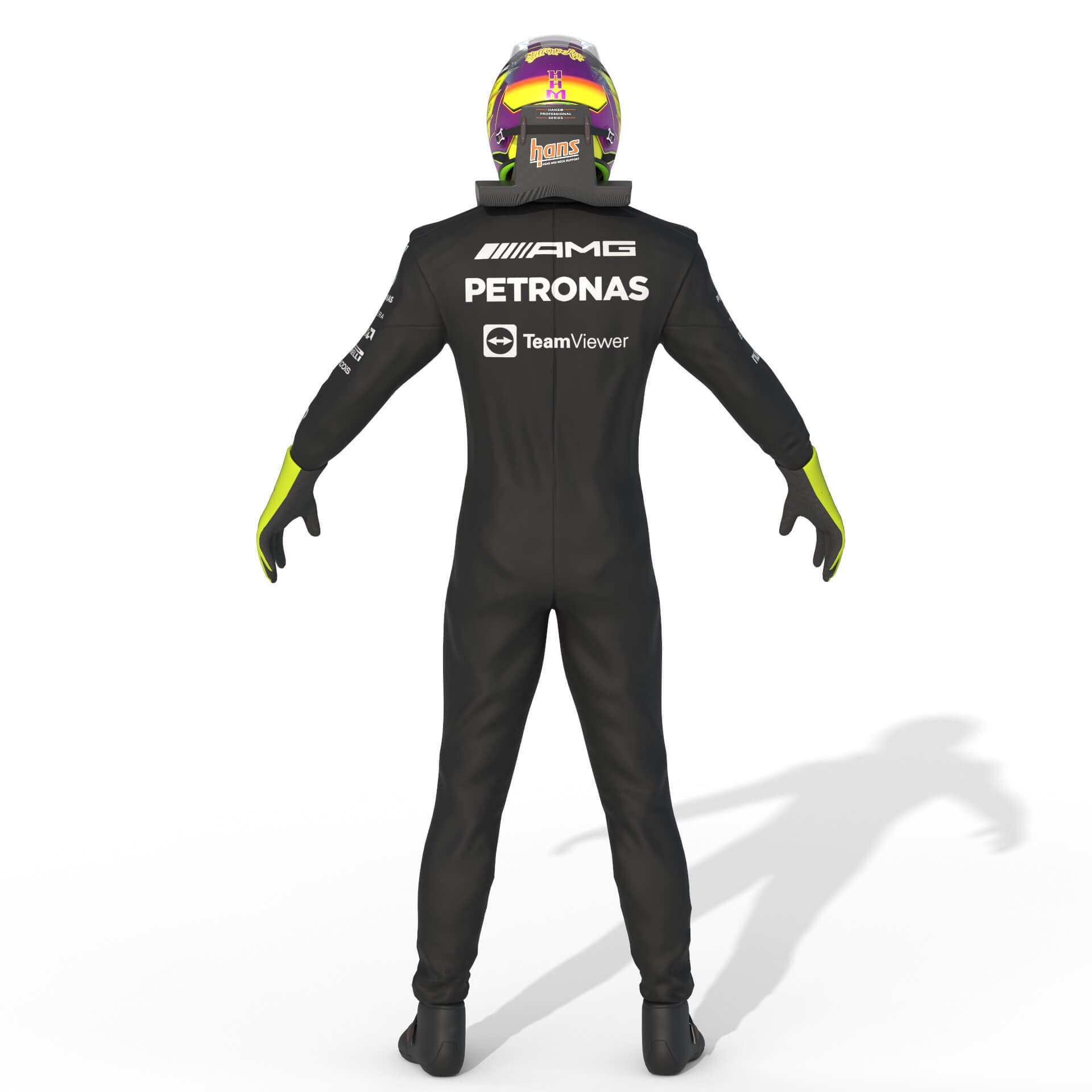 F1 Mercedes Suit 2023 - 3D Model by Cactus3D