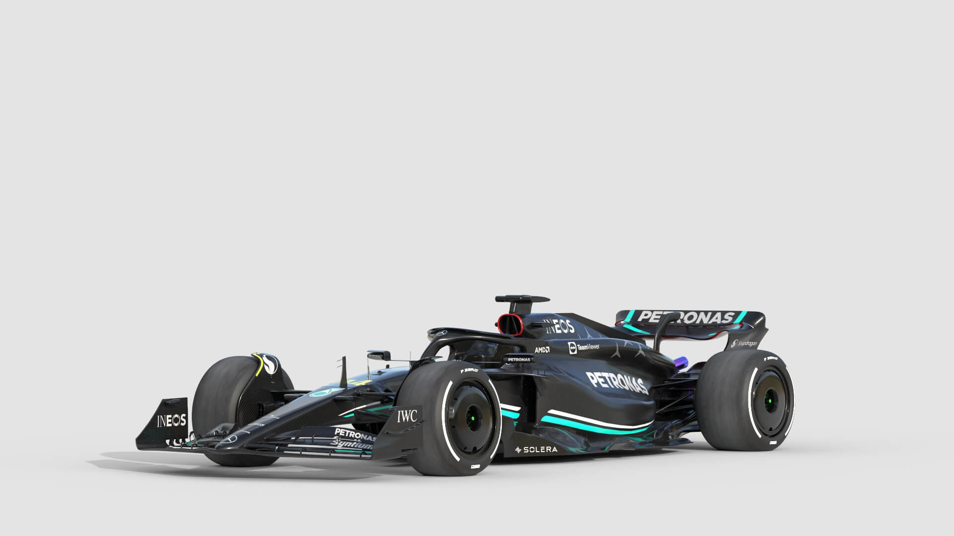 F1 Mercedes W14 2023 - 3D Model by Cactus3D