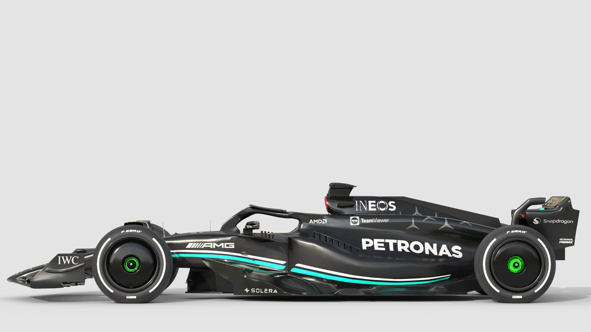 F1 Mercedes W14 2023 - 3D Model by Cactus3D