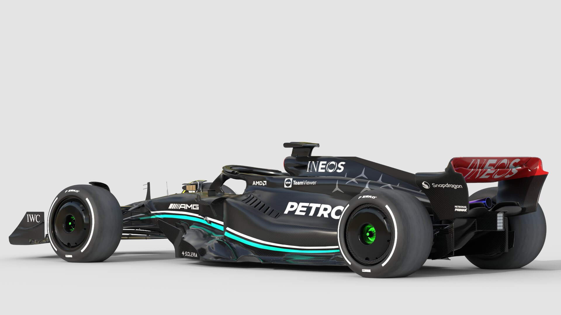 F1 Mercedes W14 2023 - 3D Model by Cactus3D