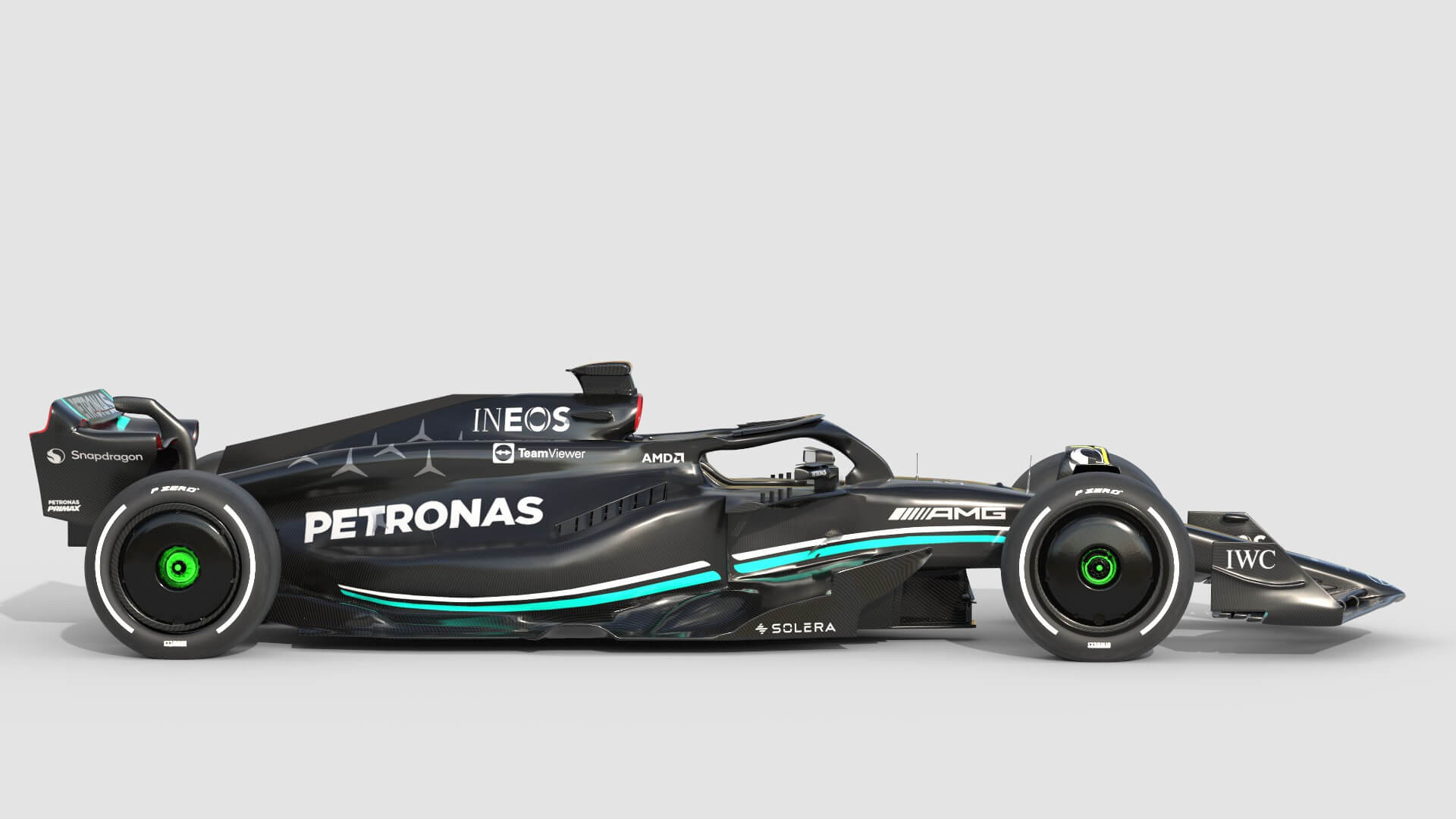 F1 Mercedes W14 2023 - 3D Model by Cactus3D