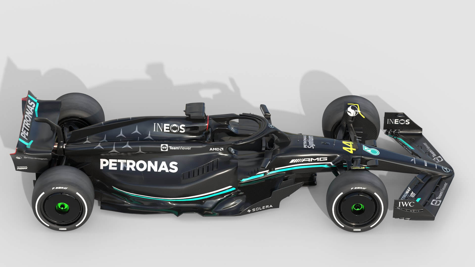 F1 Mercedes W14 2023 - 3D Model by Cactus3D