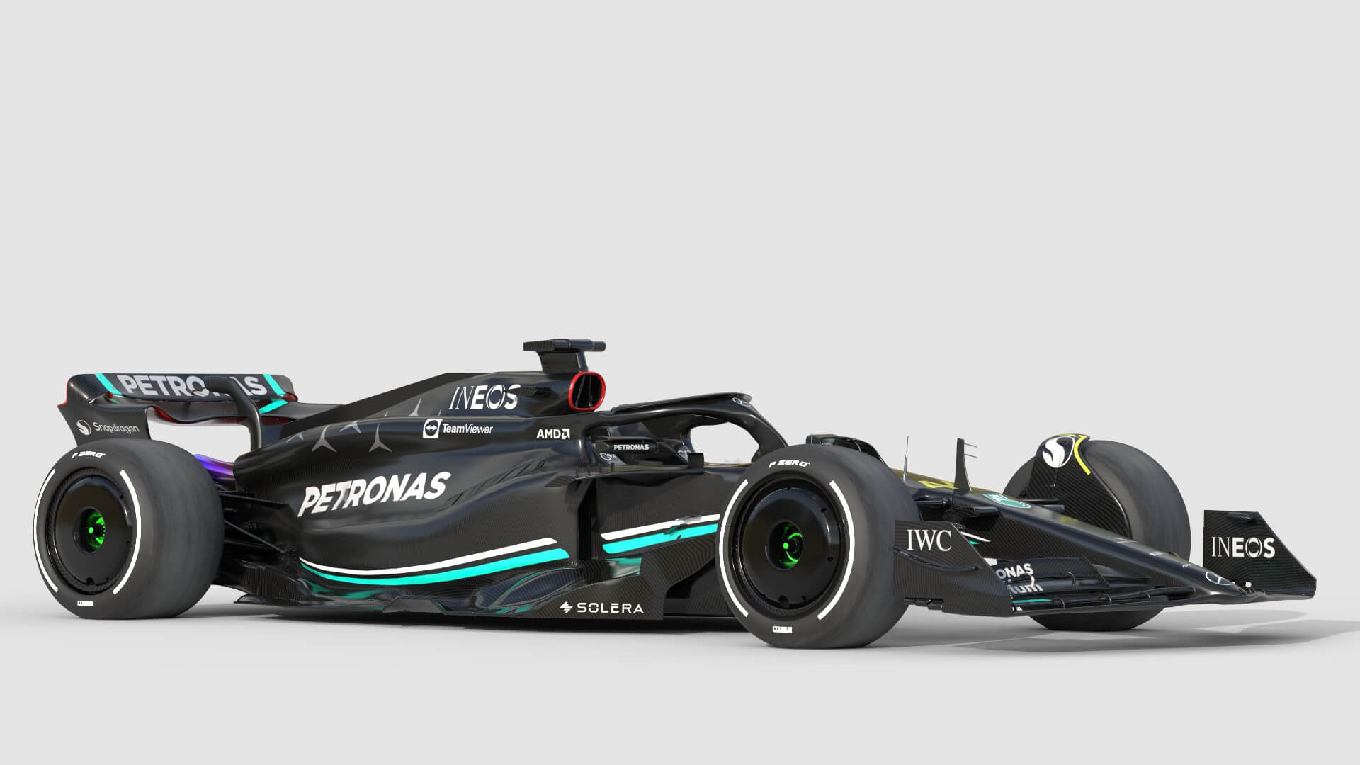 F1 Mercedes W14 2023 - 3D Model by Cactus3D