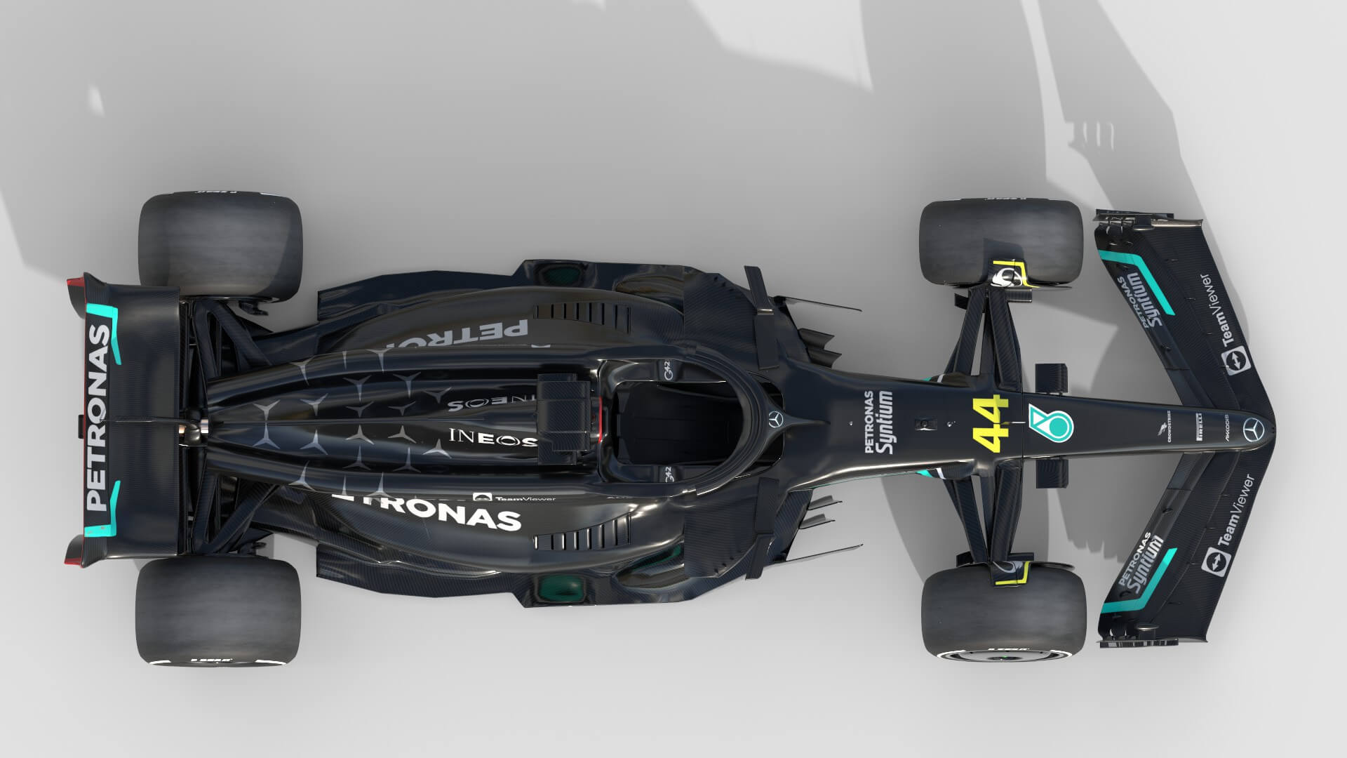F1 Mercedes W14 2023 - 3D Model by Cactus3D