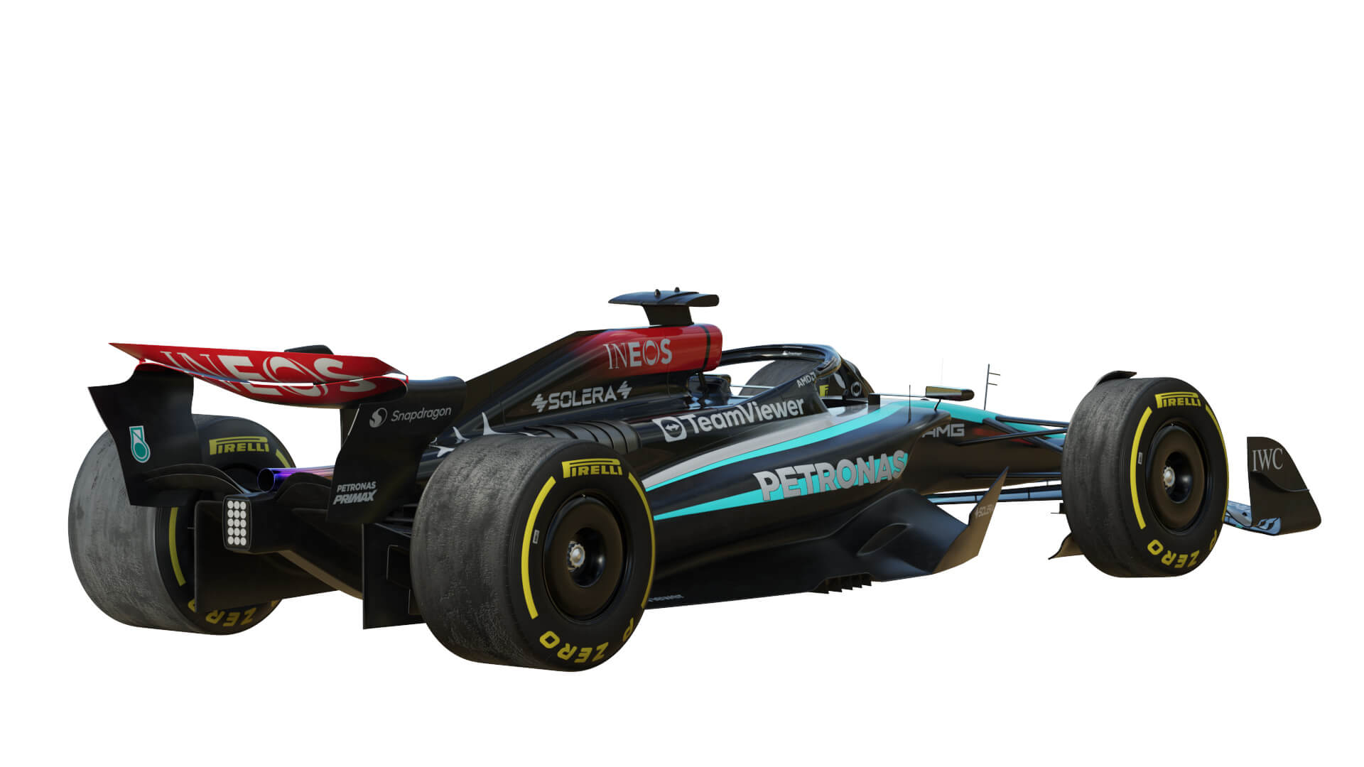 F1 Mercedes W15 2024 - 3D Model by Cactus3D