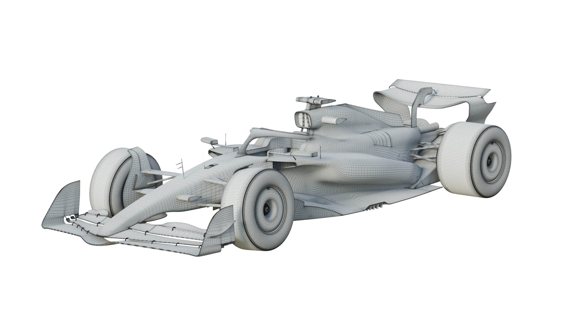 F1 Mercedes W15 2024 - 3D Model by Cactus3D