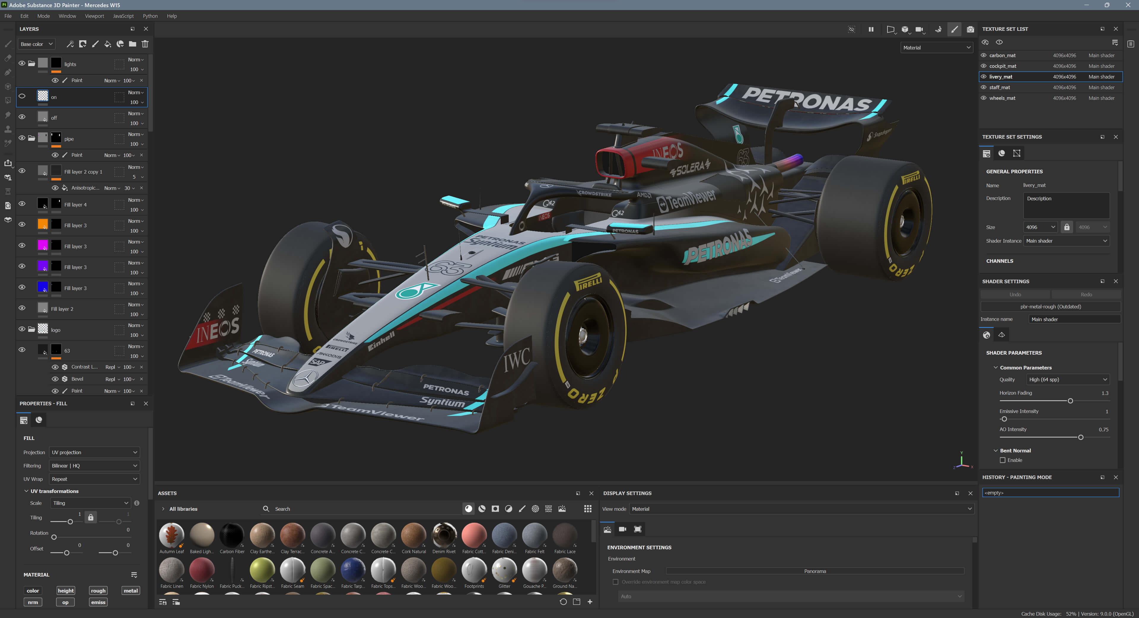 F1 Mercedes W15 2024 - 3D Model by Cactus3D