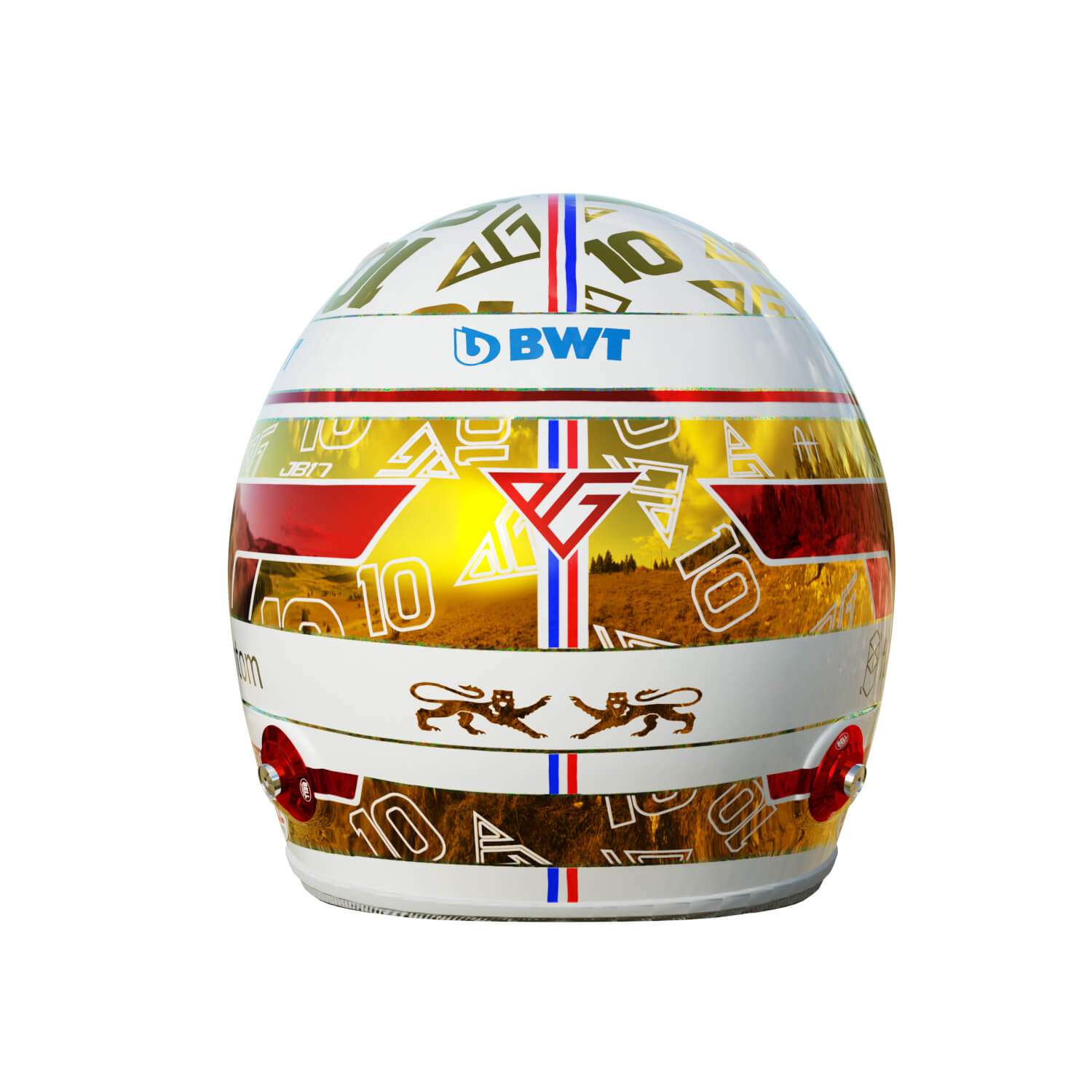 F1 Pierre Gasly Helmet 2023 - 3D Model by Cactus3D