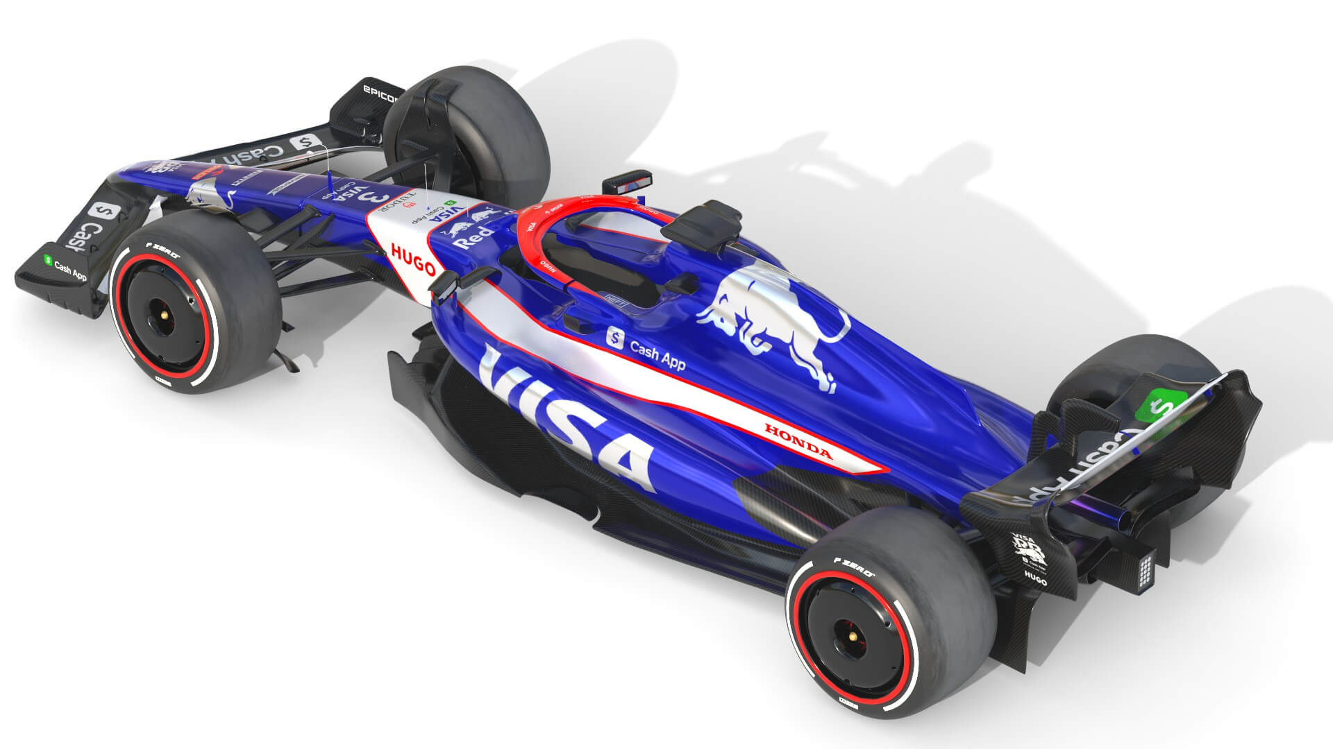 F1 Racing Bulls 2024 - 3D Model by Cactus3D
