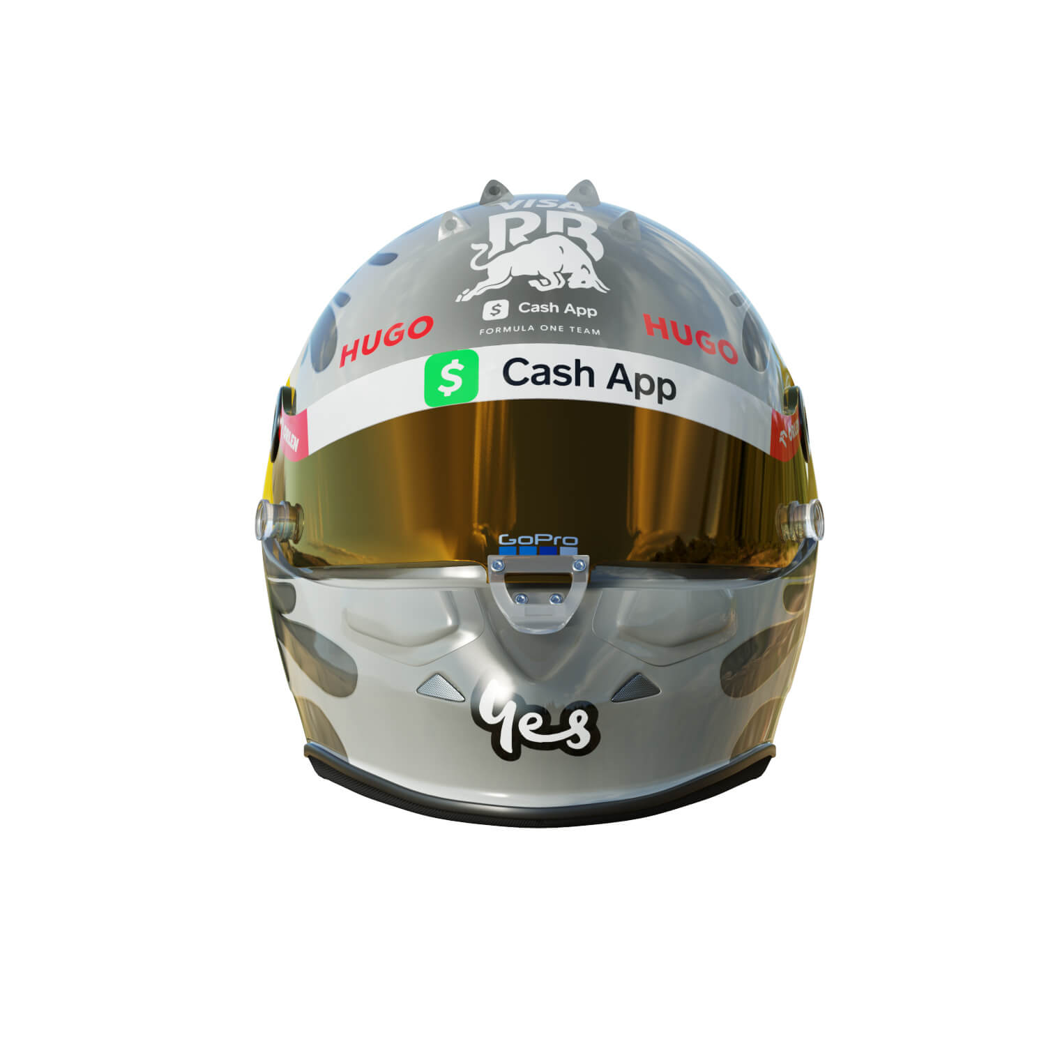F1 Racing Bulls Helmets 2024 - 3D Model by Cactus3D