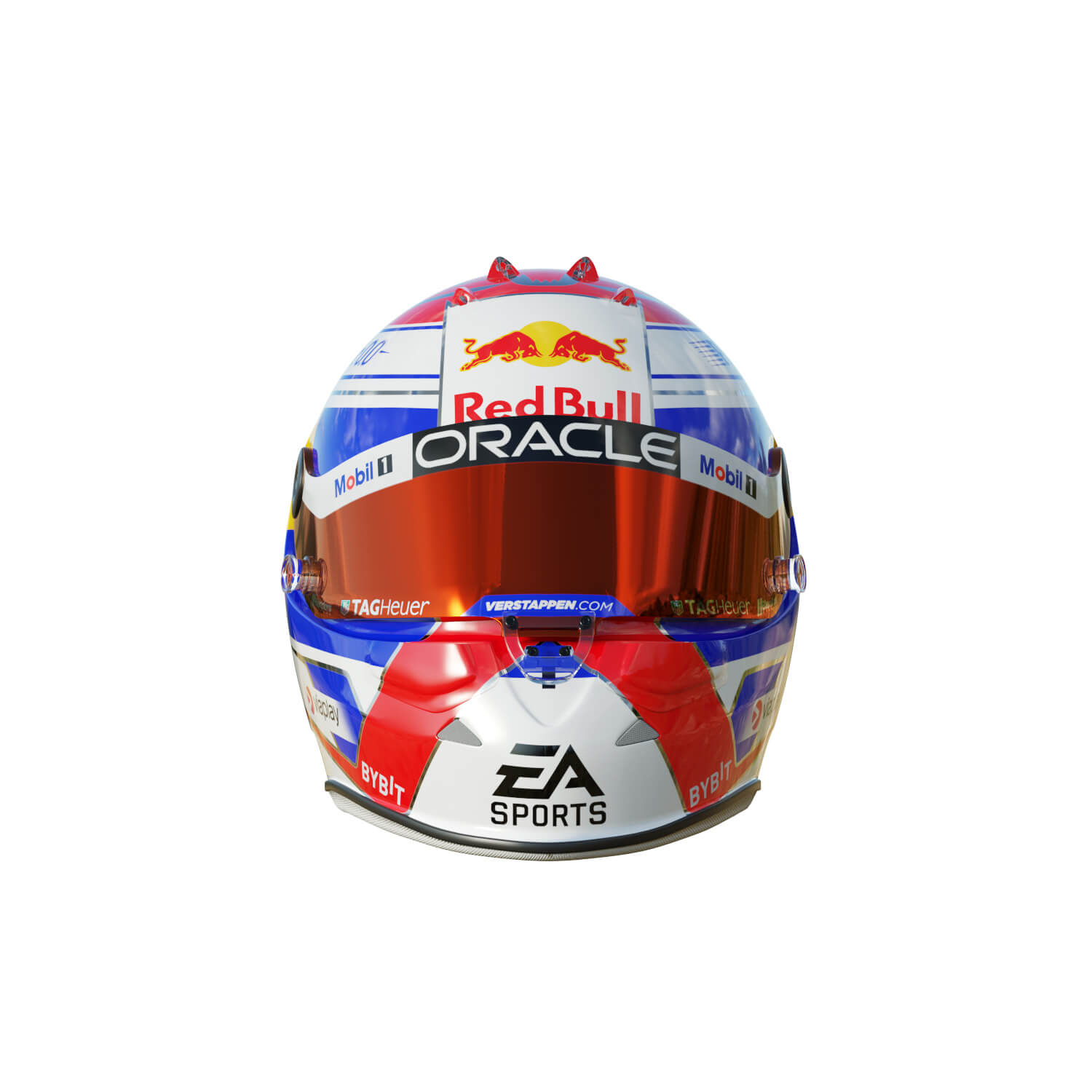 F1 Red Bull Helmets 2024 - 3D Model by Cactus3D