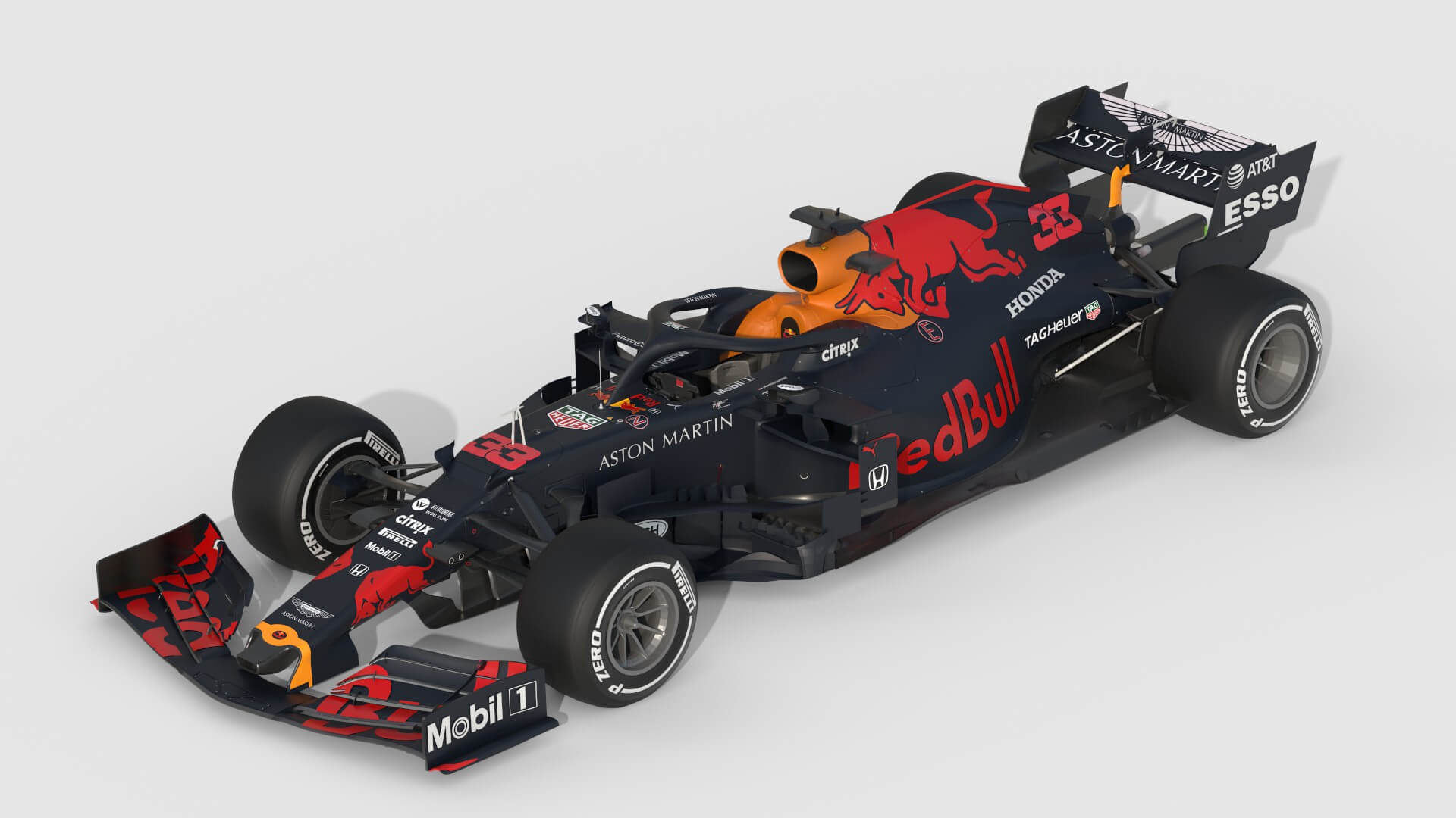 F1 Red Bull RB 16 2020 - 3D Model by Cactus3D