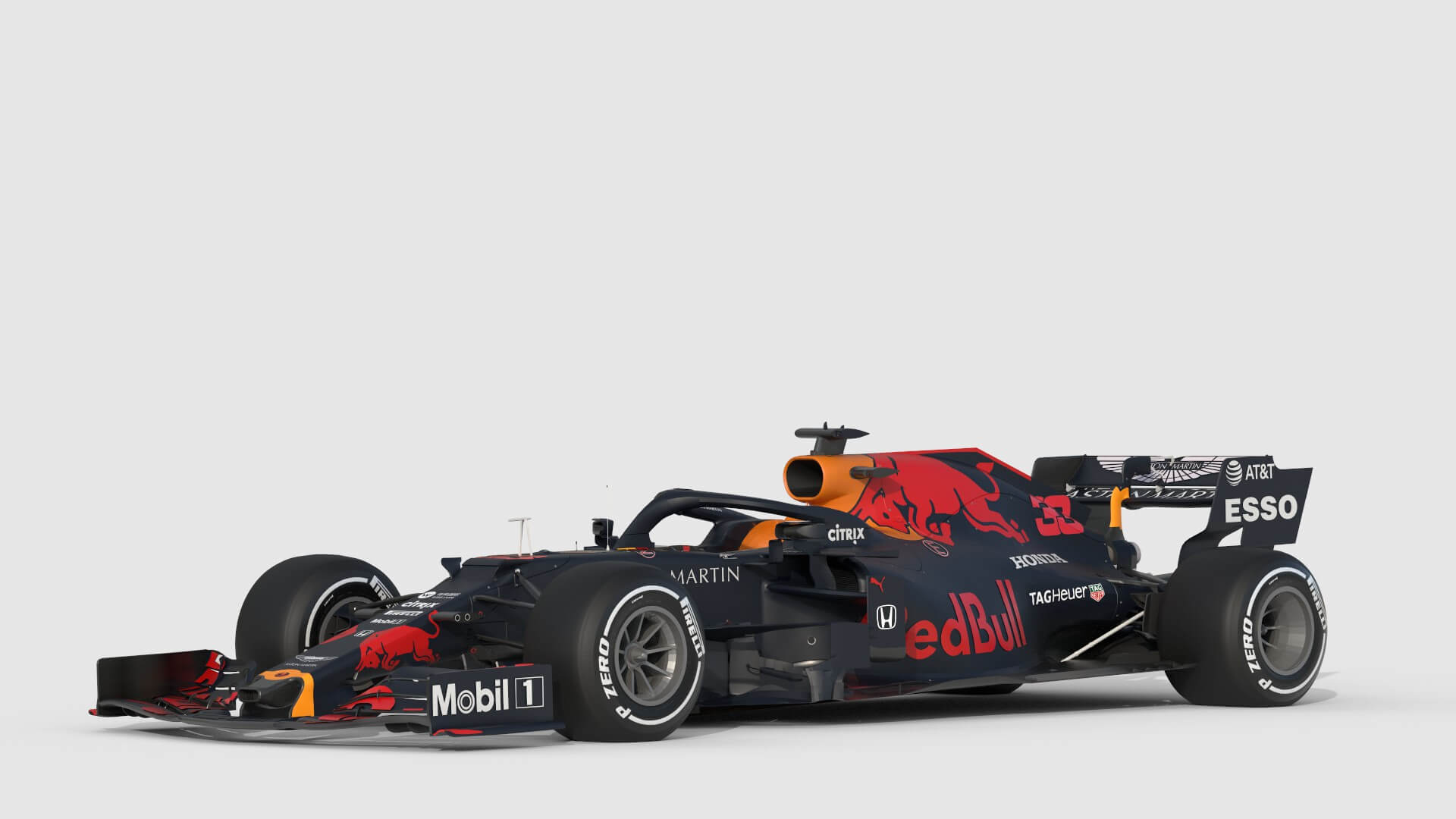 F1 Red Bull RB 16 2020 - 3D Model by Cactus3D