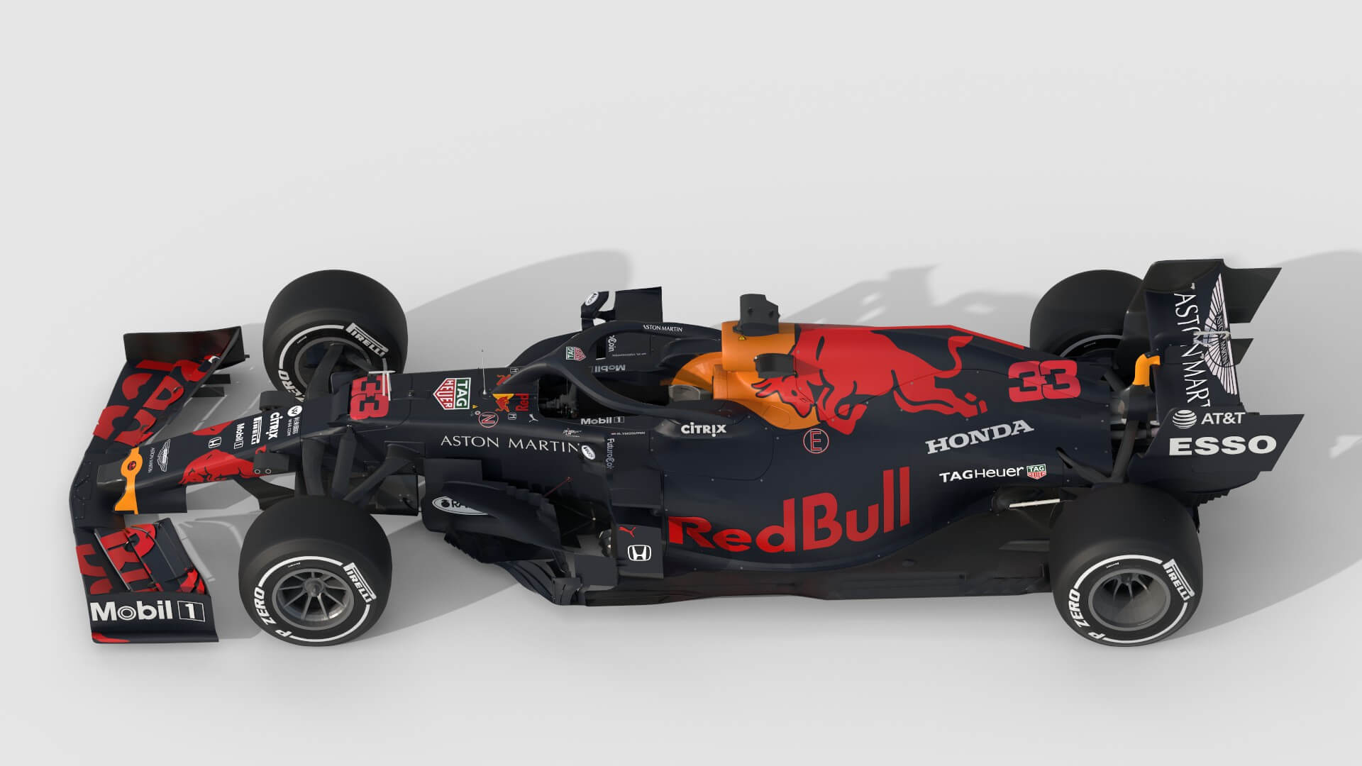 F1 Red Bull RB 16 2020 - 3D Model by Cactus3D