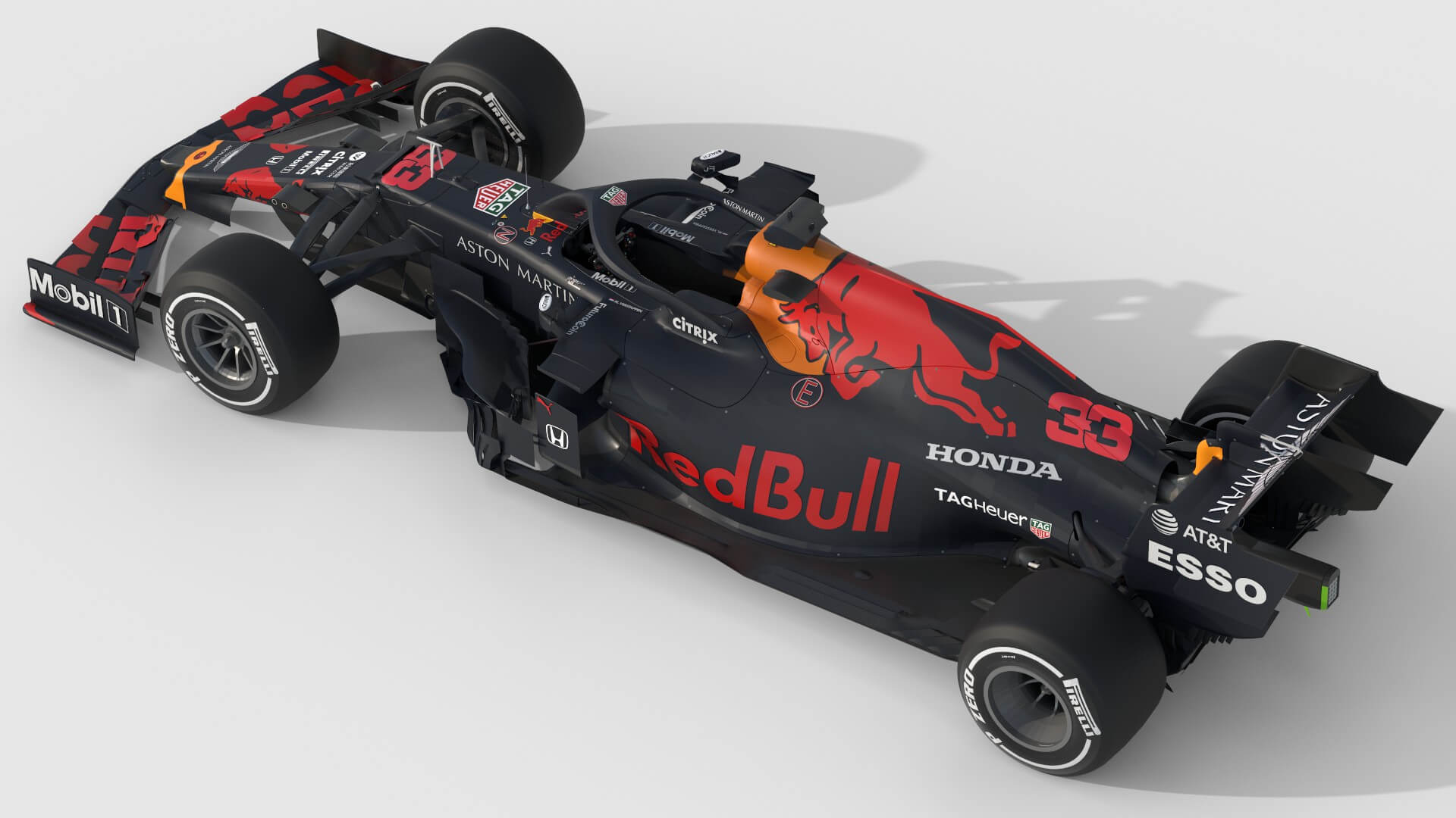 F1 Red Bull RB 16 2020 - 3D Model by Cactus3D