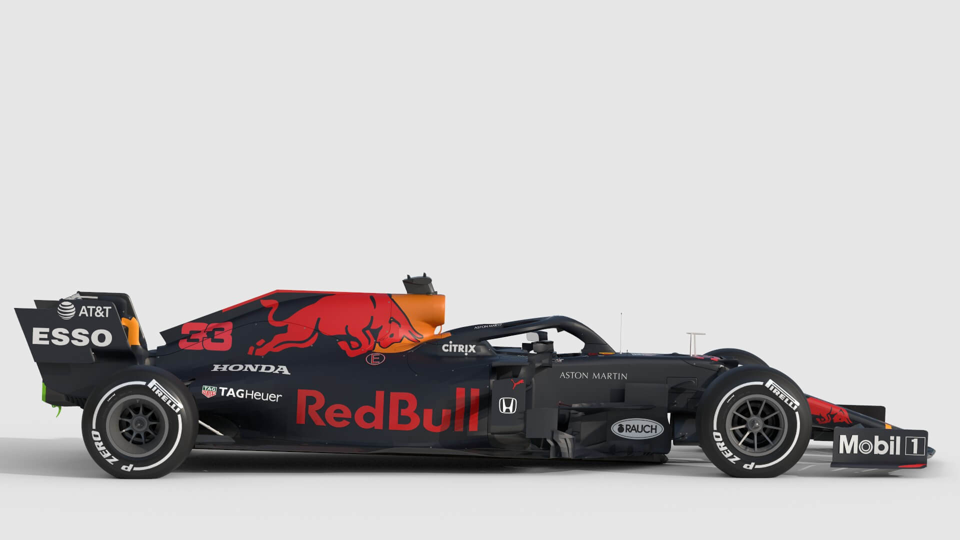F1 Red Bull RB 16 2020 - 3D Model by Cactus3D