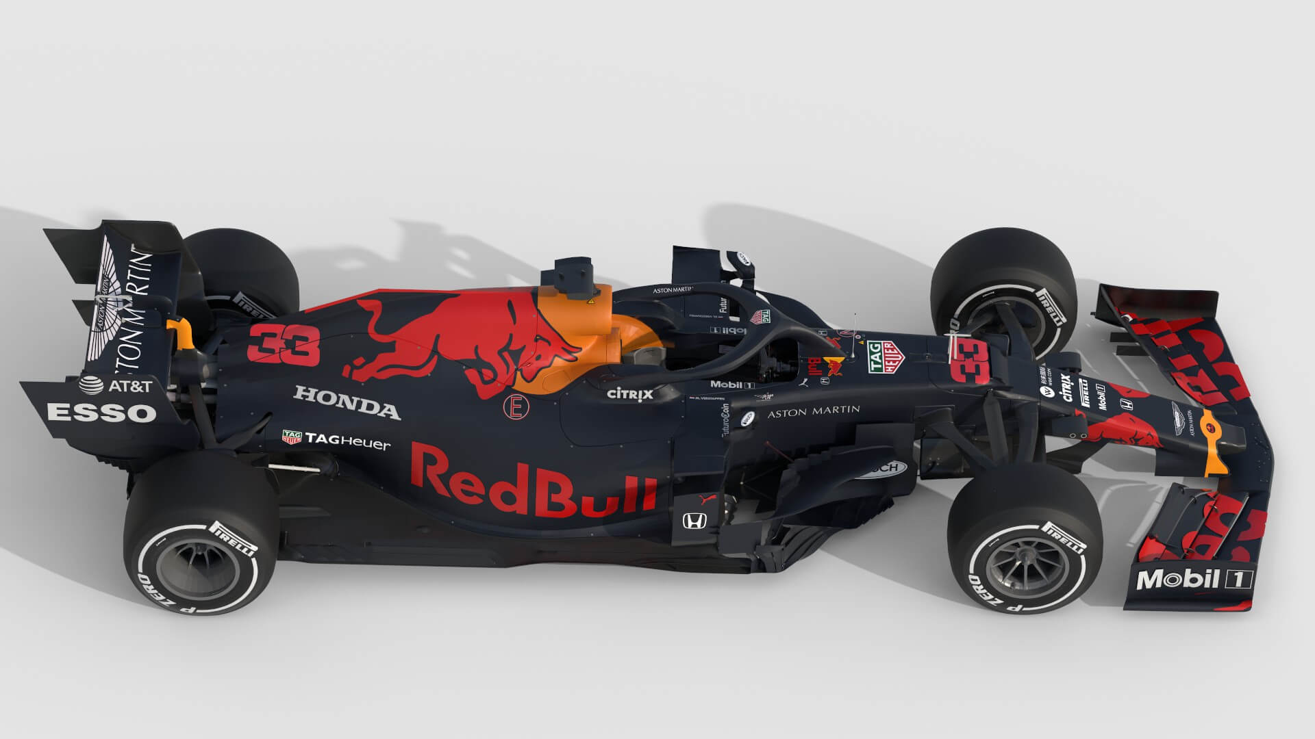 F1 Red Bull RB 16 2020 - 3D Model by Cactus3D