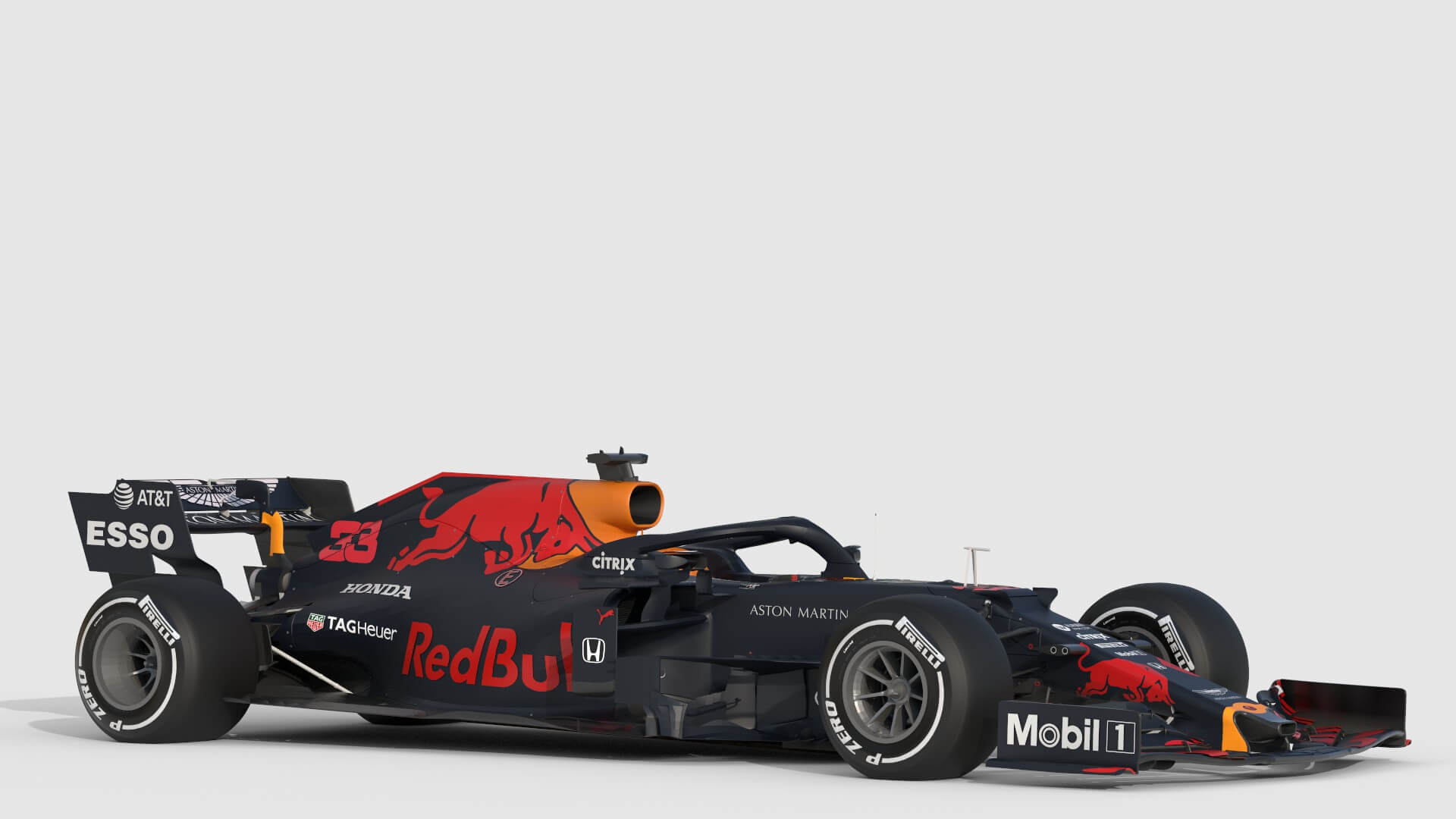 F1 Red Bull RB 16 2020 - 3D Model by Cactus3D