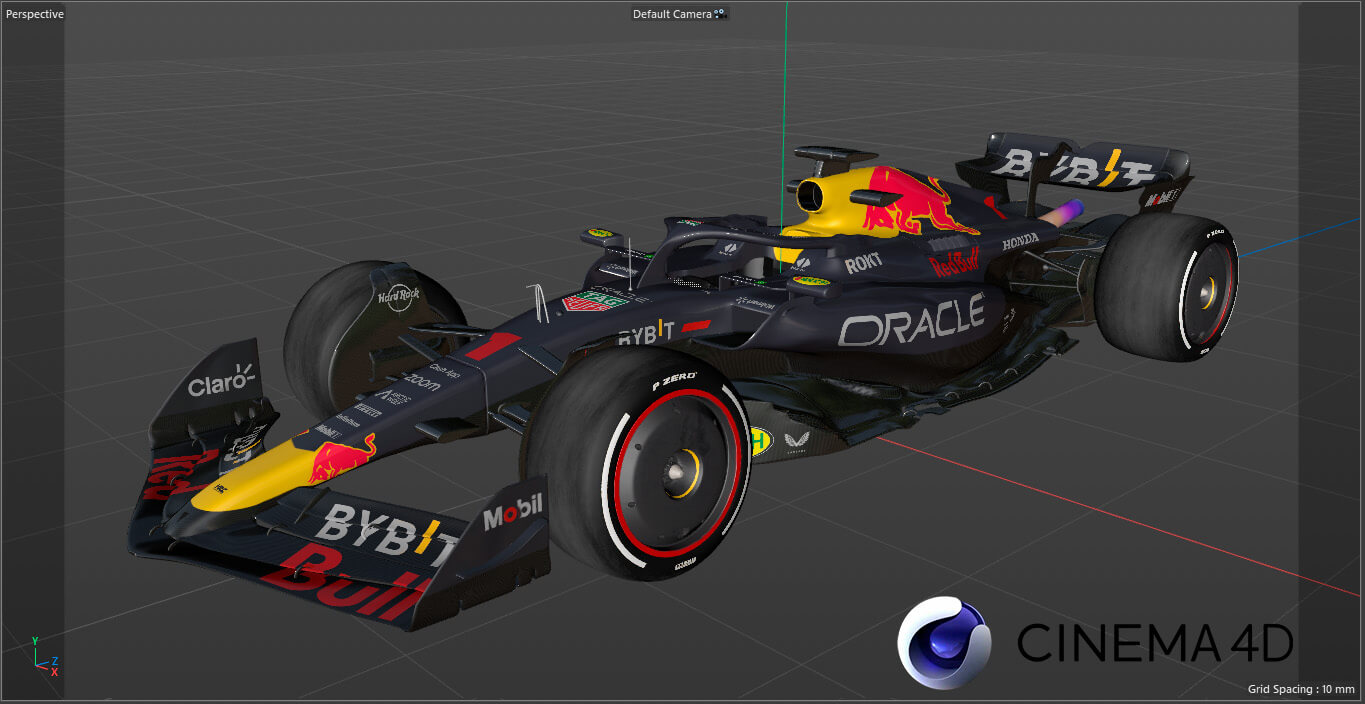 F1 Red Bull RB 19 2023 - 3D Model by Cactus3D