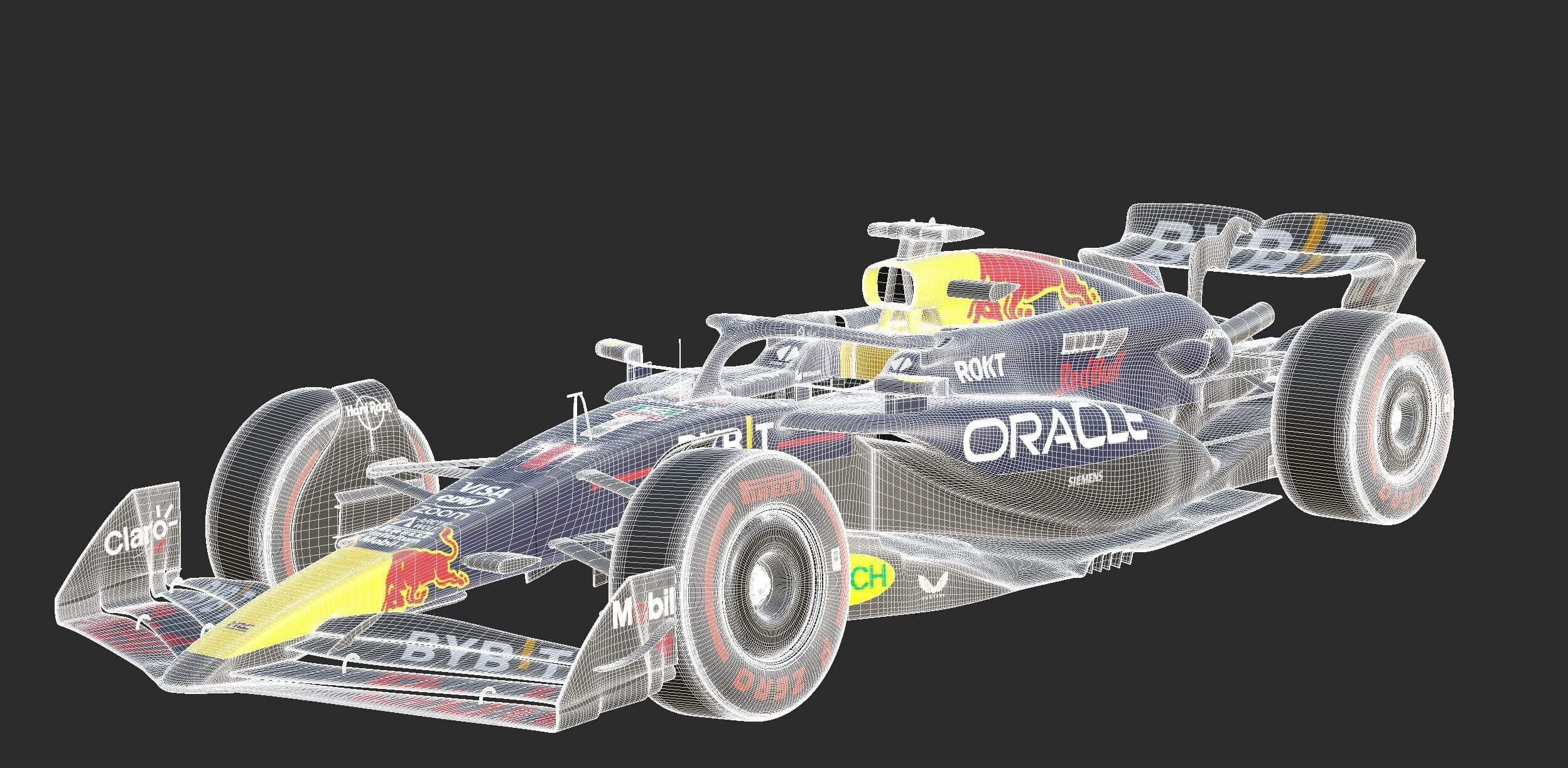 F1 Red Bull RB20 2024 - 3D Model by Cactus3D