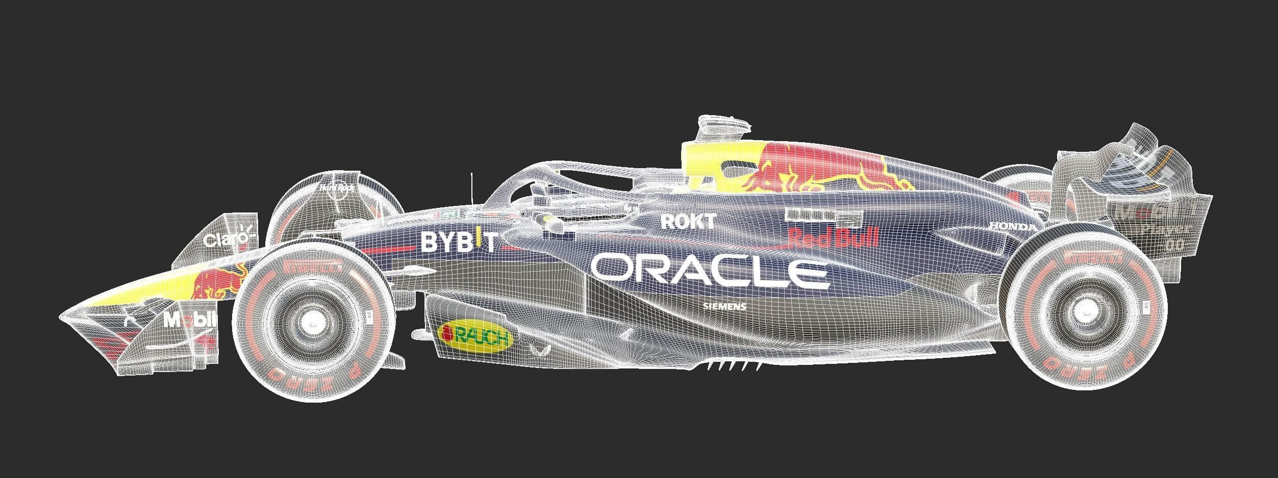 F1 Red Bull RB20 2024 - 3D Model by Cactus3D