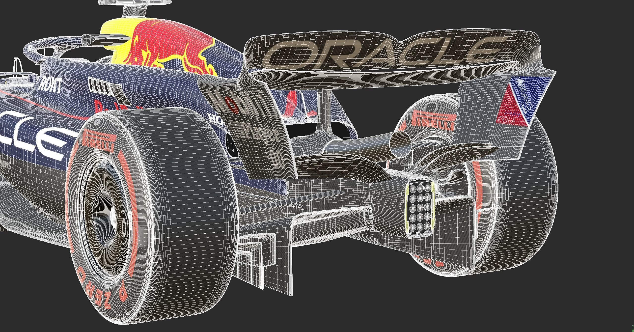 F1 Red Bull RB20 2024 - 3D Model by Cactus3D