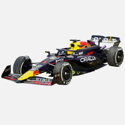 F1 Red Bull RB20 2024 - 3D Model by Cactus3D