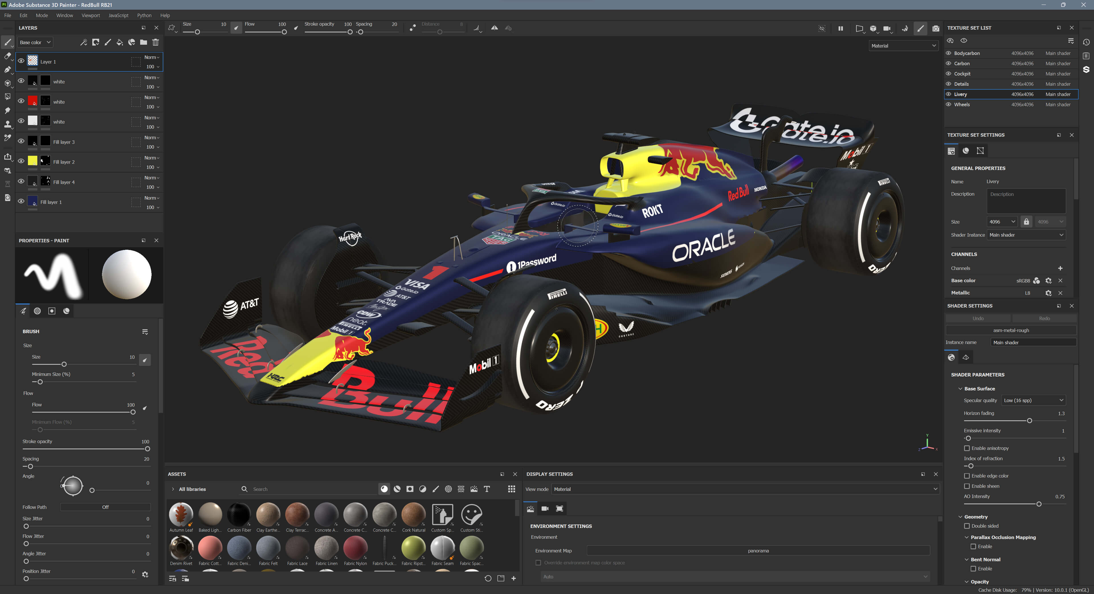 F1 Red Bull RB21 2025 - 3D Model by Cactus3D