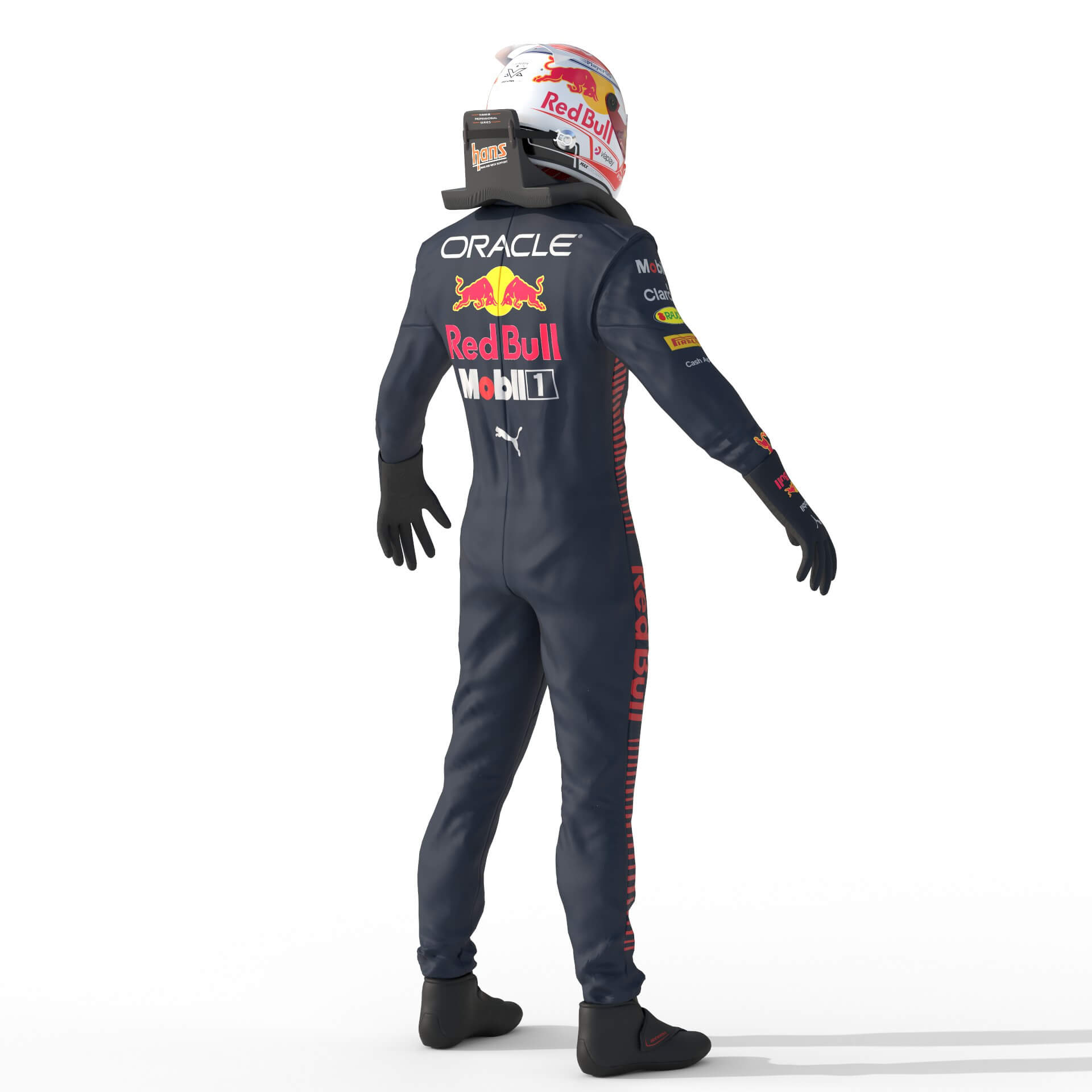 F1 Red Bull Suit 2023 - 3D Model by Cactus3D