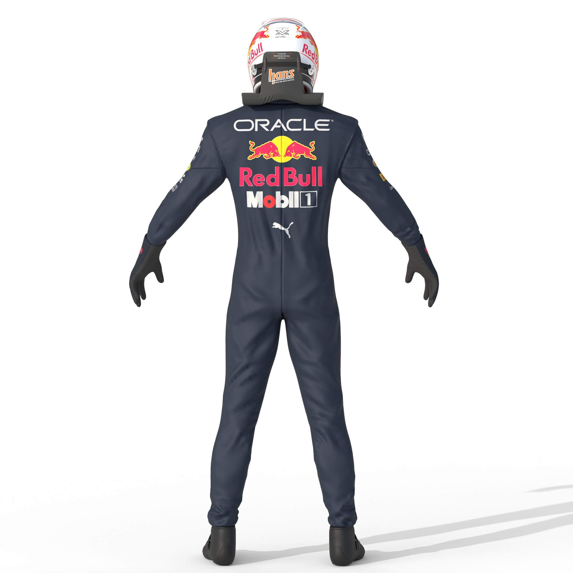 F1 Red Bull Suit 2023 - 3D Model by Cactus3D