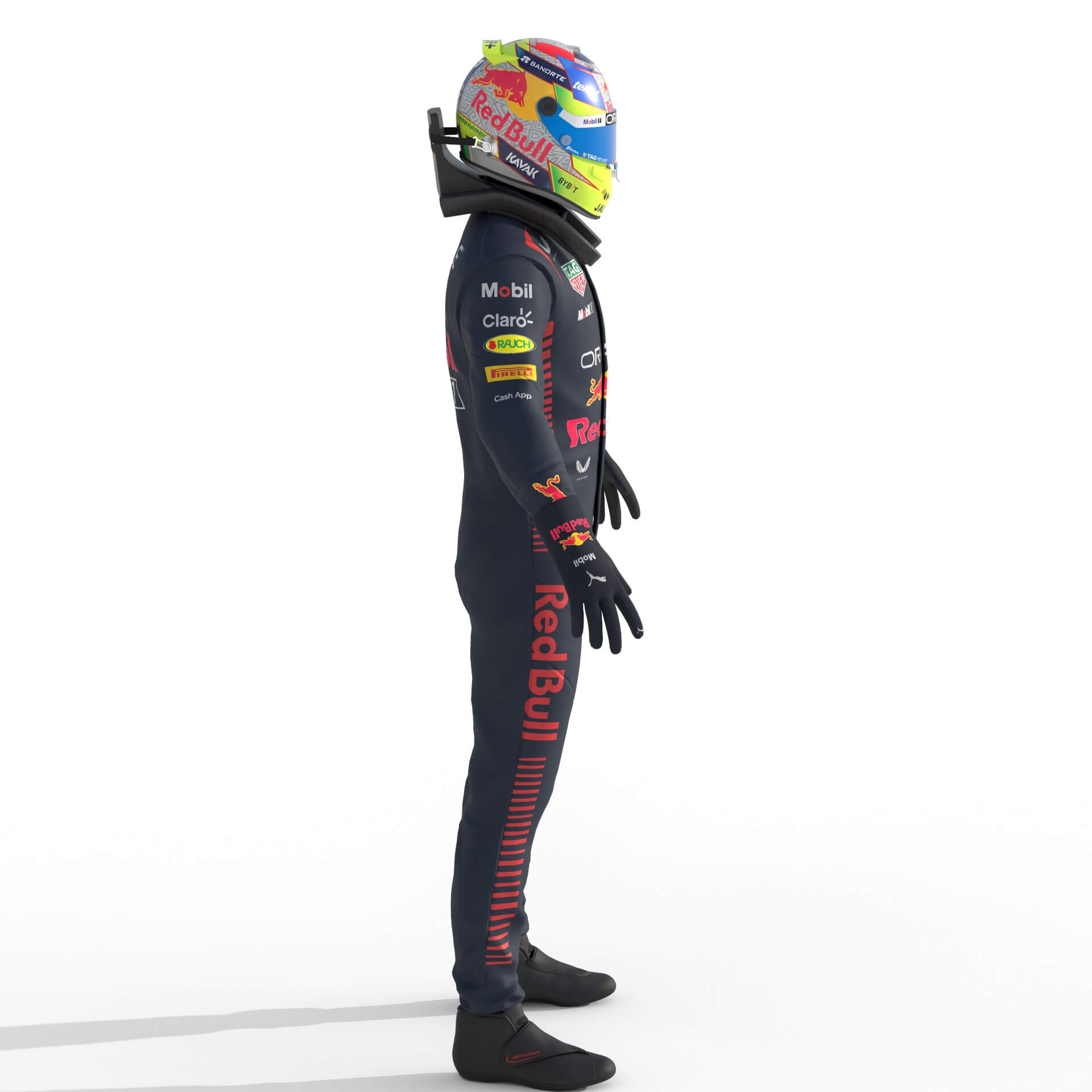 F1 Red Bull Suit 2023 - 3D Model by Cactus3D