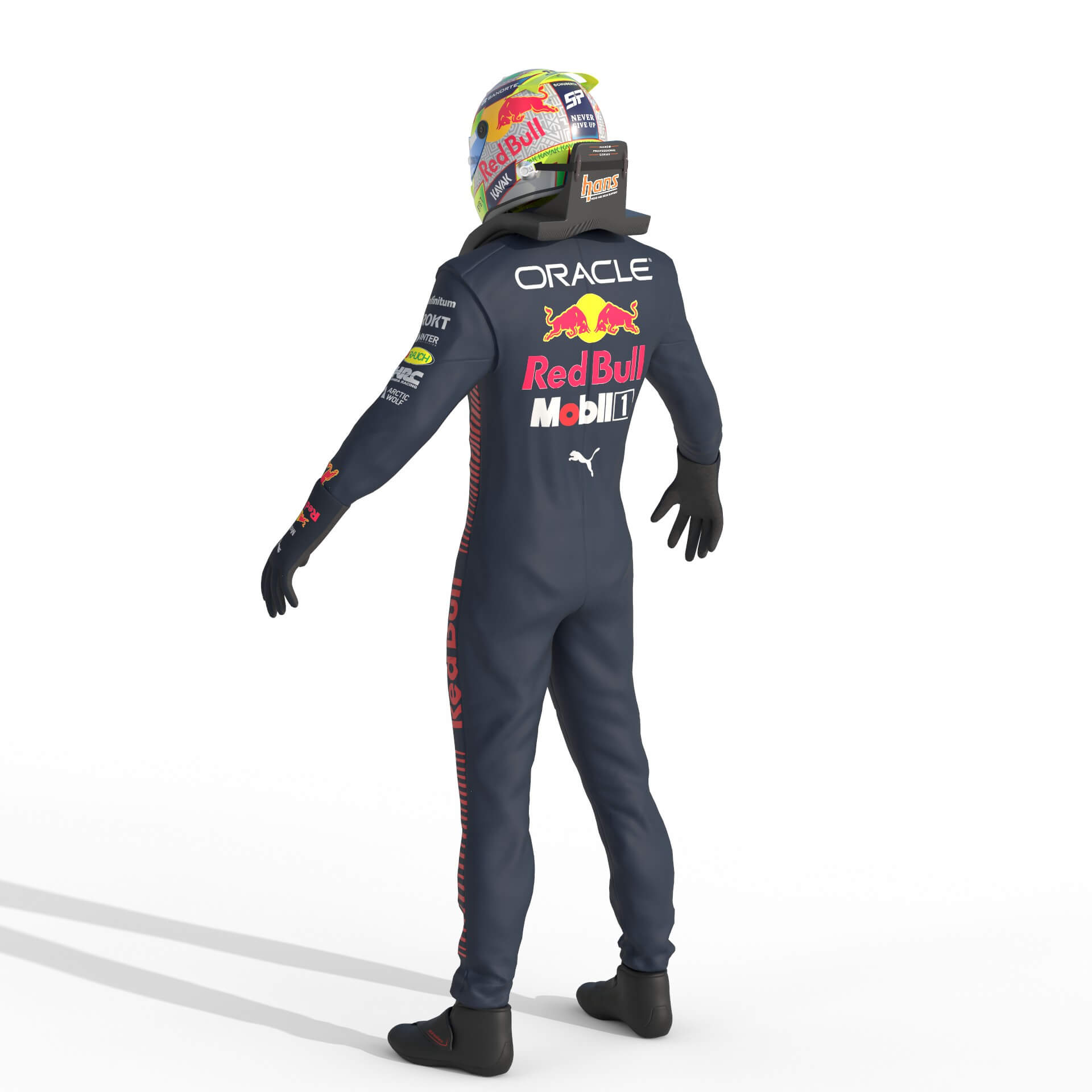 F1 Red Bull Suit 2023 - 3D Model by Cactus3D