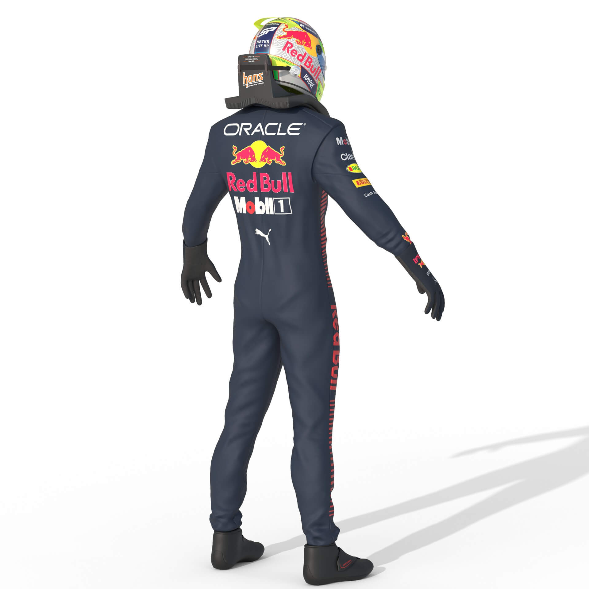 F1 Red Bull Suit 2023 - 3D Model by Cactus3D