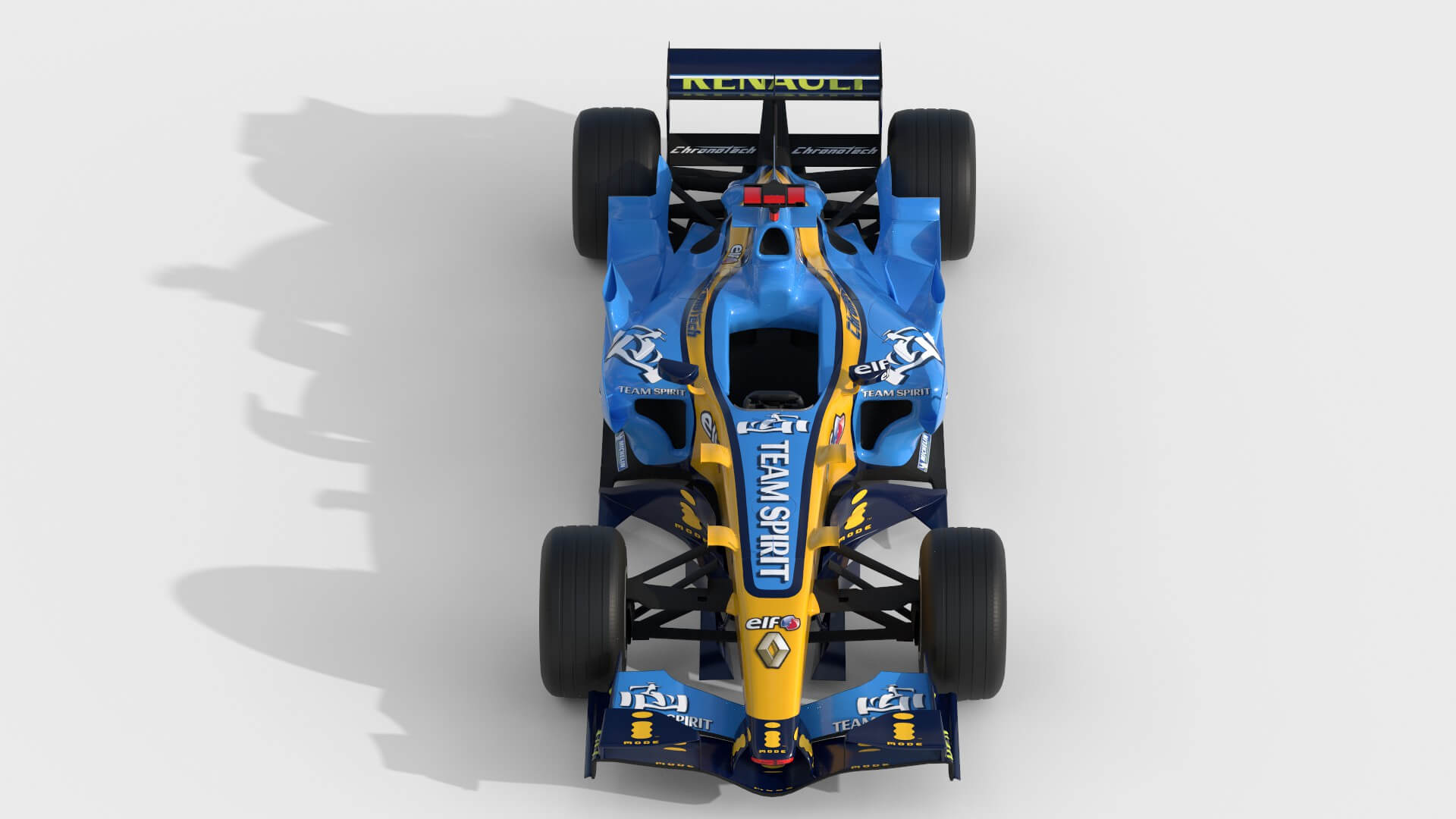 F1 Renault R26 2006 - 3D Model by Cactus3D