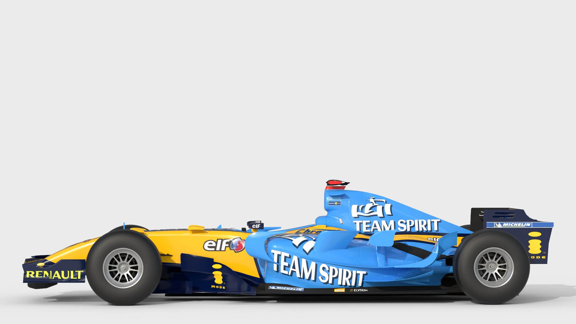 F1 Renault R26 2006 - 3D Model by Cactus3D