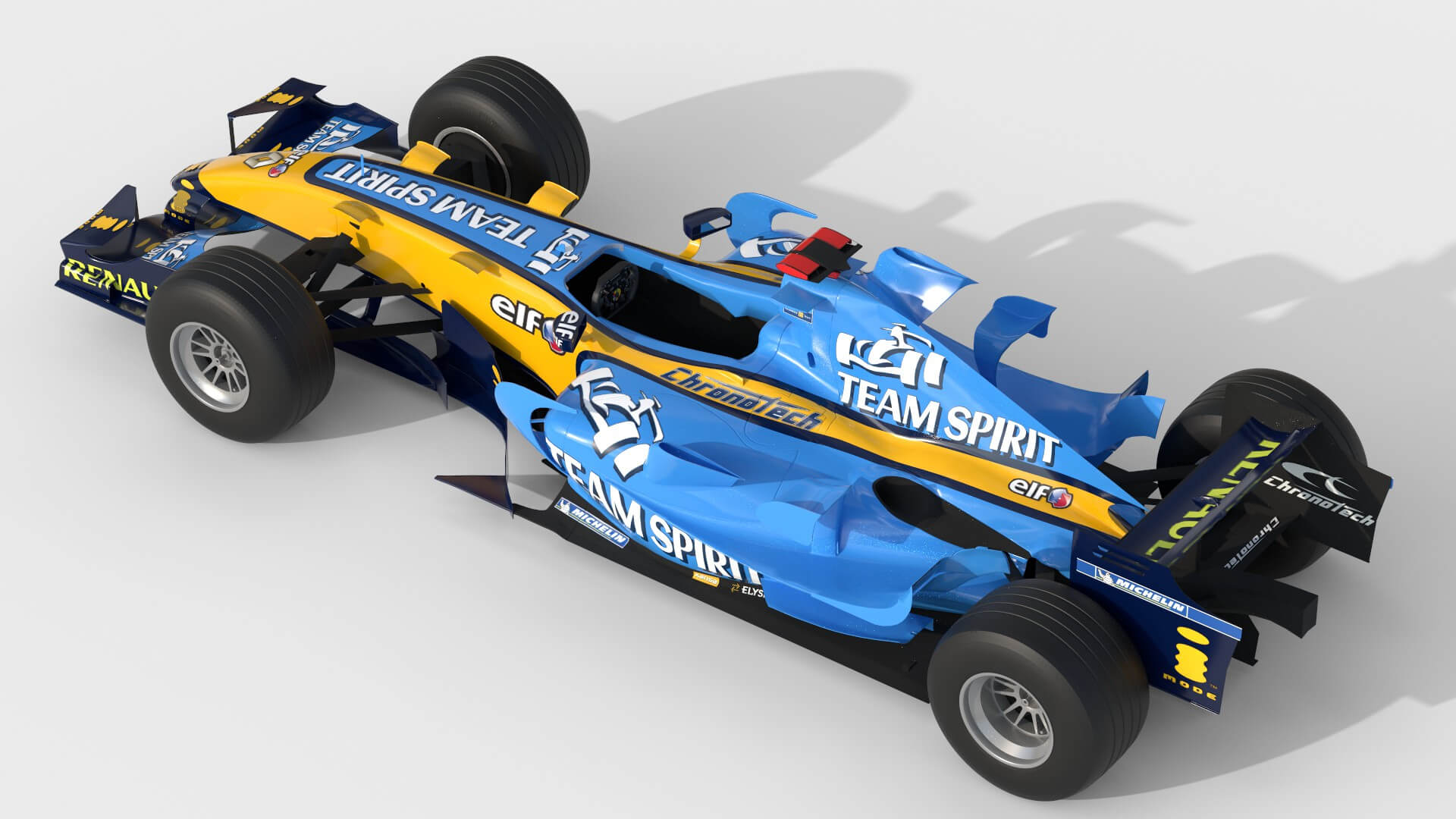 F1 Renault R26 2006 - 3D Model by Cactus3D