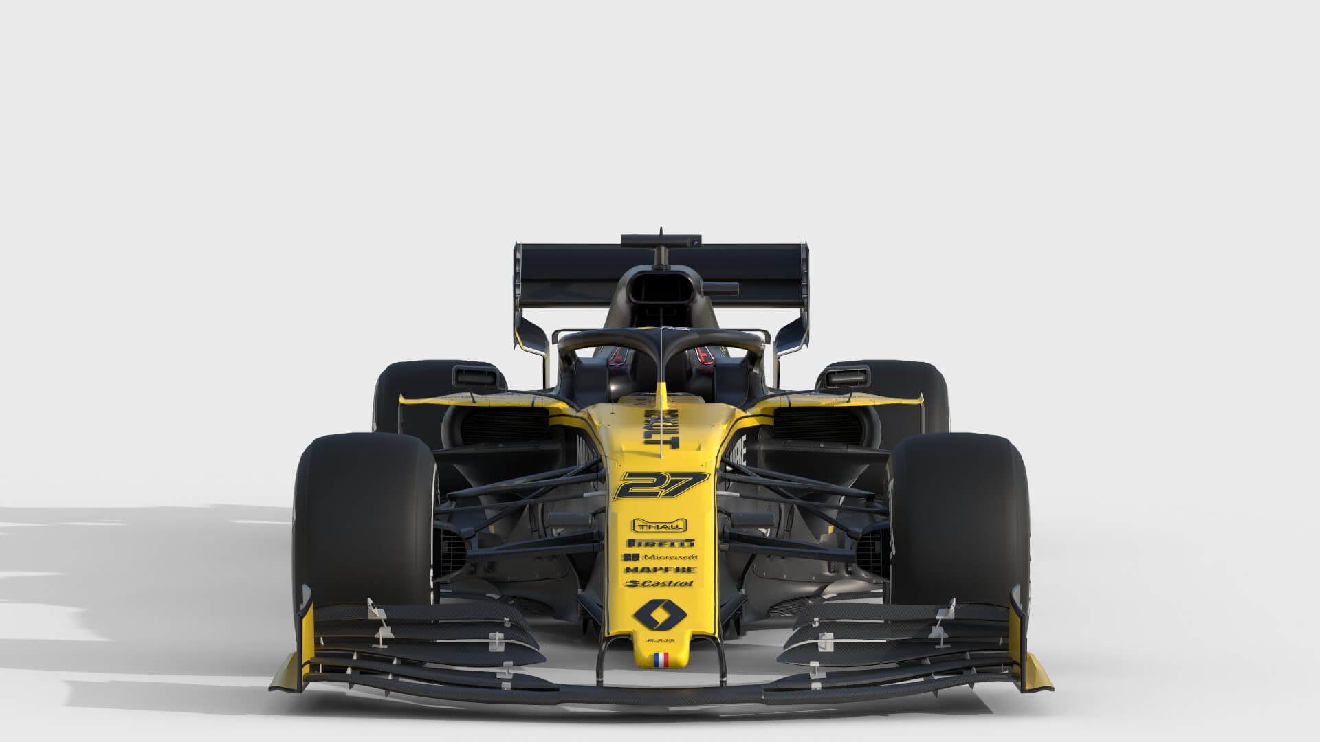 F1 Renault RS20 2020 - 3D Model by Cactus3D