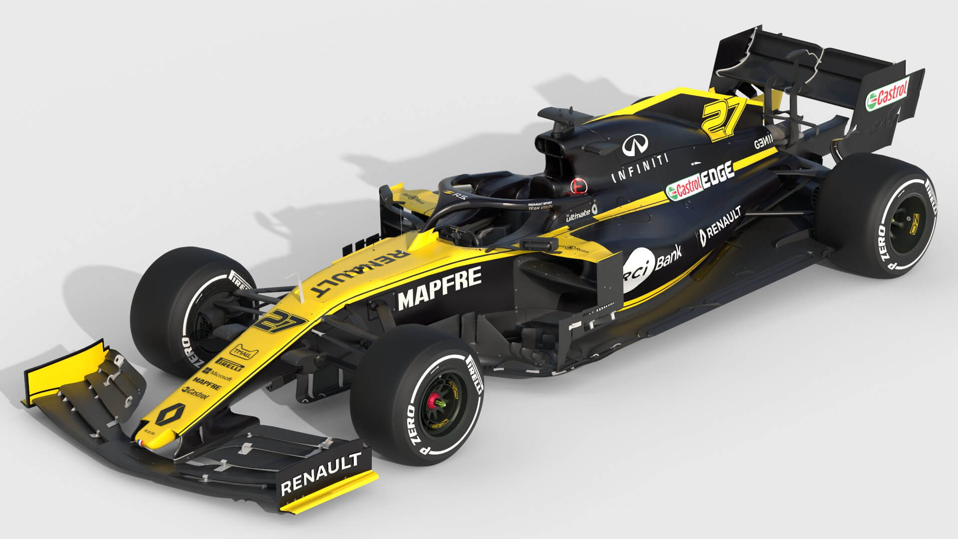 F1 Renault RS20 2020 - 3D Model by Cactus3D