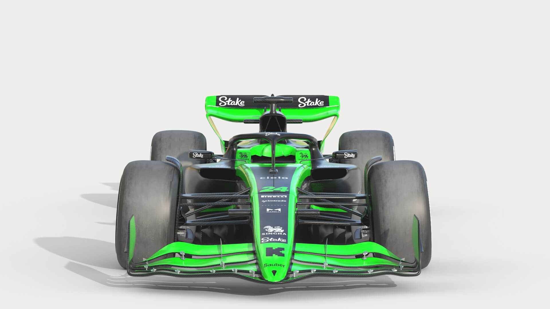 F1 Stake Sauber C44 2024 - 3D Model by Cactus3D