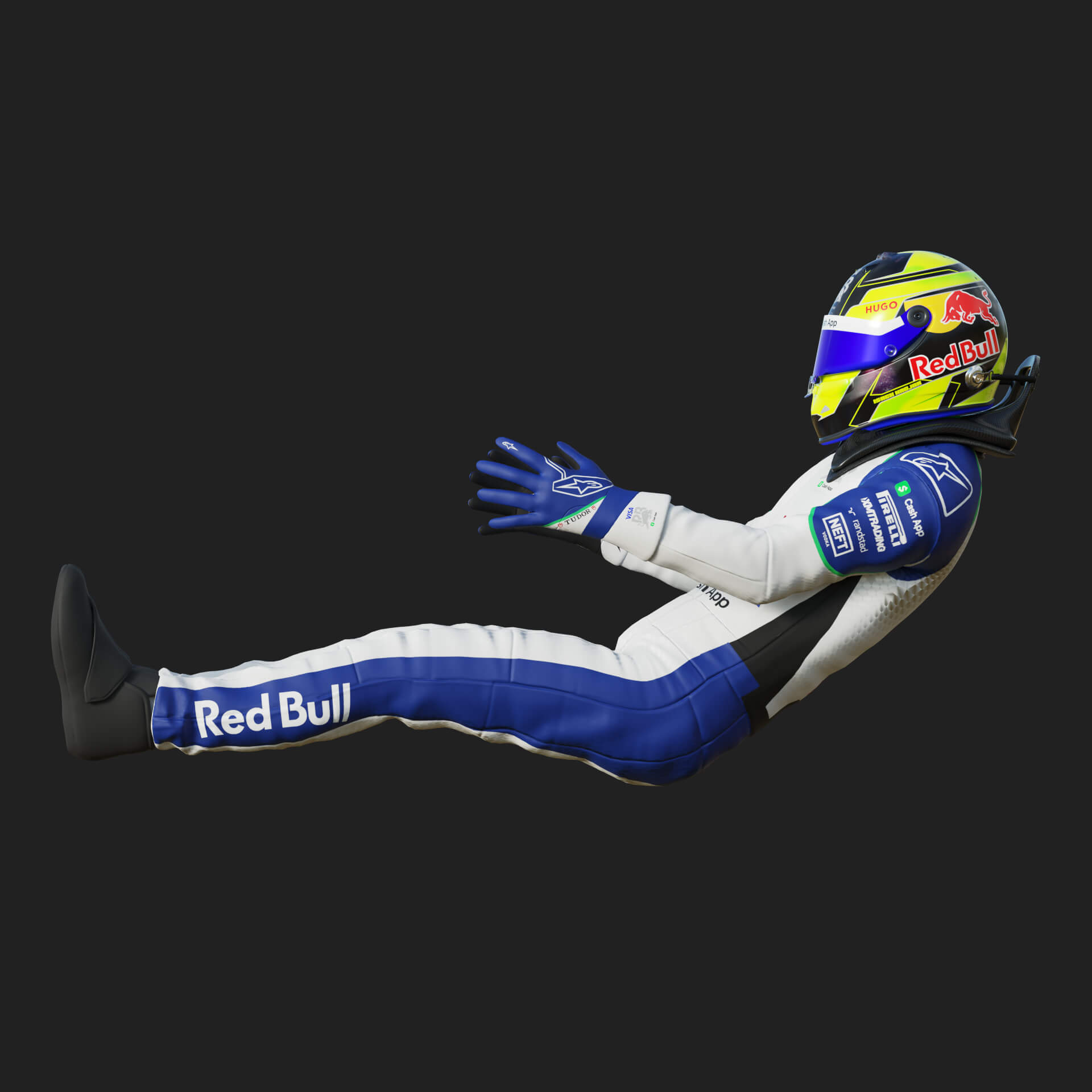 F1 VCARB Racing Suit 2025 - 3D Model by Cactus3D